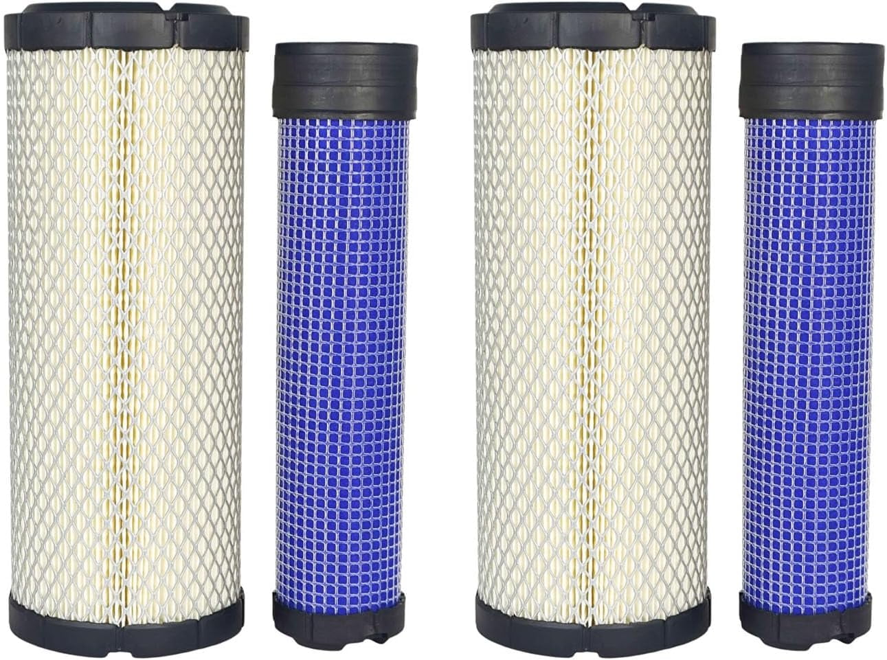 XYZIL 2X Outer Inner Air Filter Kit TA040-93230 TA040-93220 Compatible ...