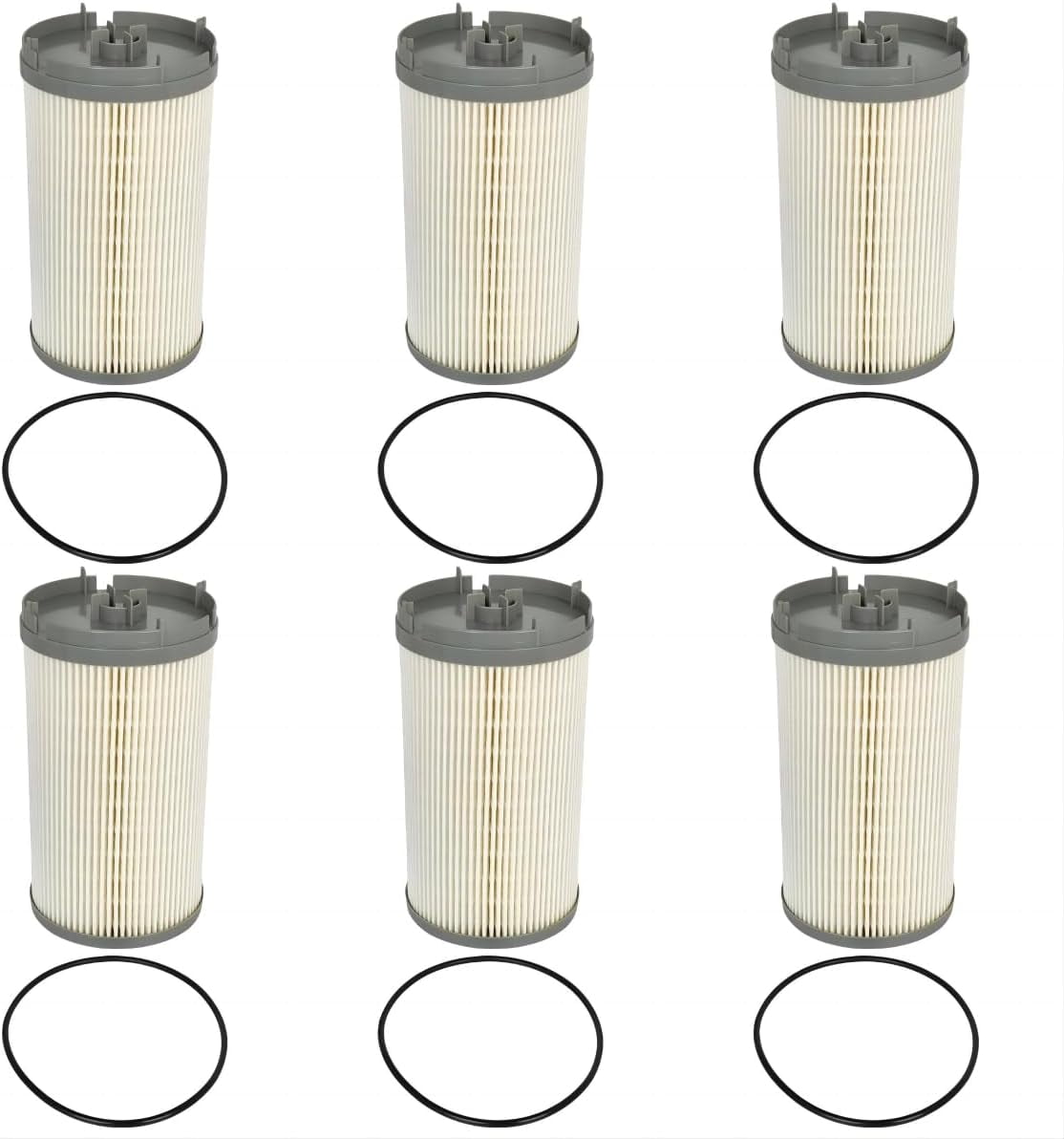 XYZIL 6X Fuel Filter K37-1004 Compatible with Peterbilt 389 579 ...