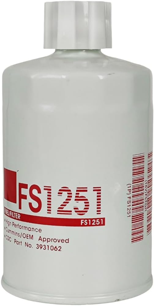 XYZIL Fuel Water Separator Filter FS1251 Compatible with Fleetguard ...