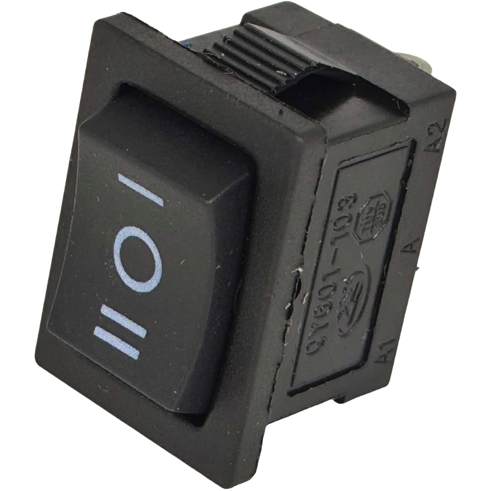 XYZIL ZE-200-3 ON-Off-ON Rocker Switch Compatible with Zing Ear 10A ...