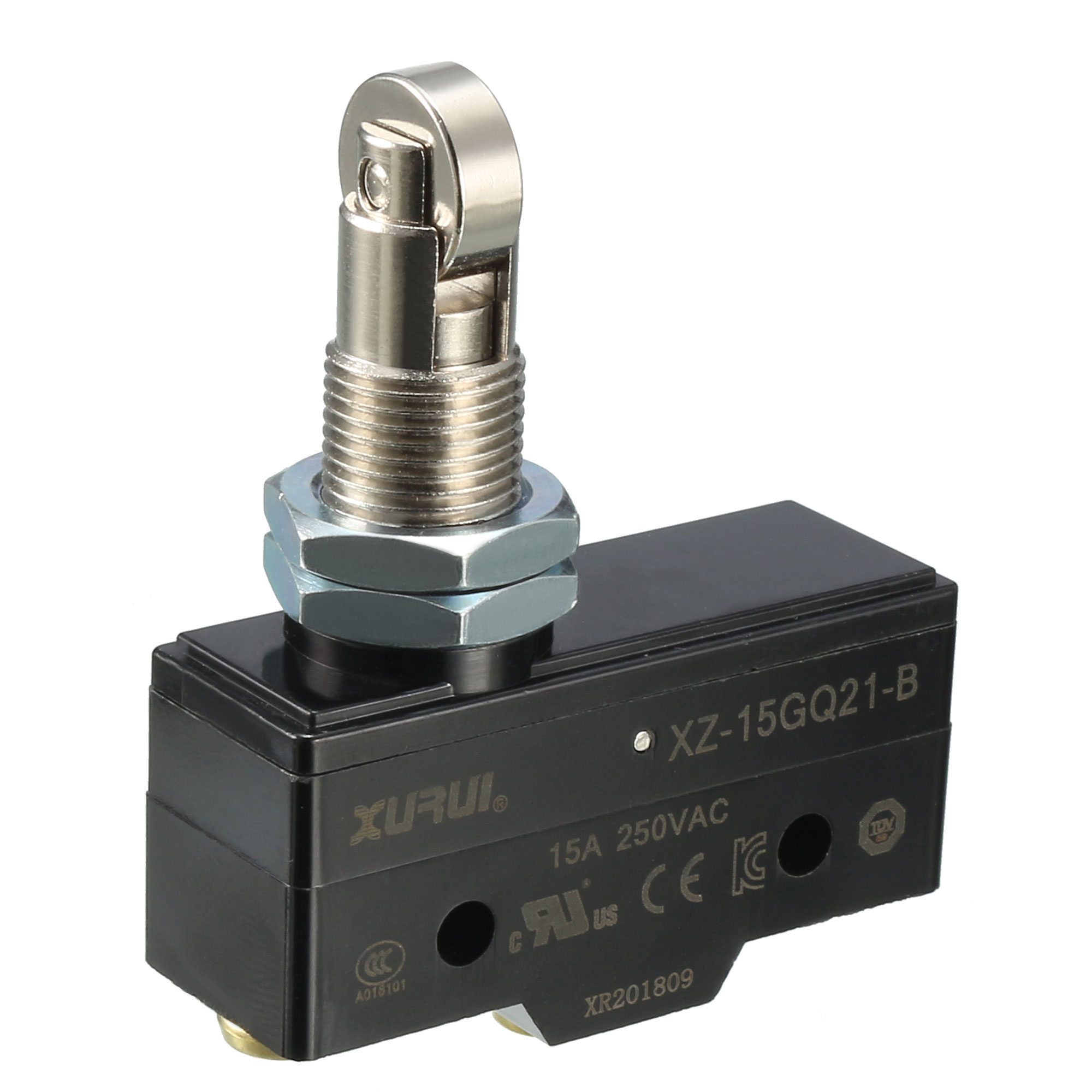 XZ-15GQ21-B Panel Mount Roller Plunger Type Micro Switch - Walmart.com