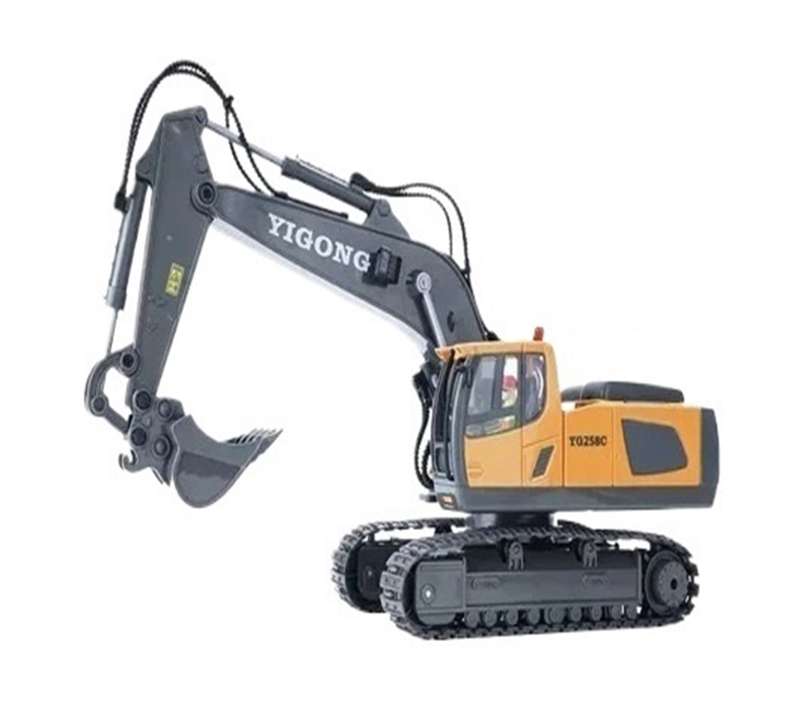 XZAMB 2.4G Remote Control Excavator Toy Car - Realistic Construction ...