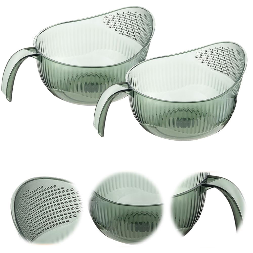 XZAMB 2025 New Rice Washer Strainer Bowl, Rice Rinser Strainer Multi ...