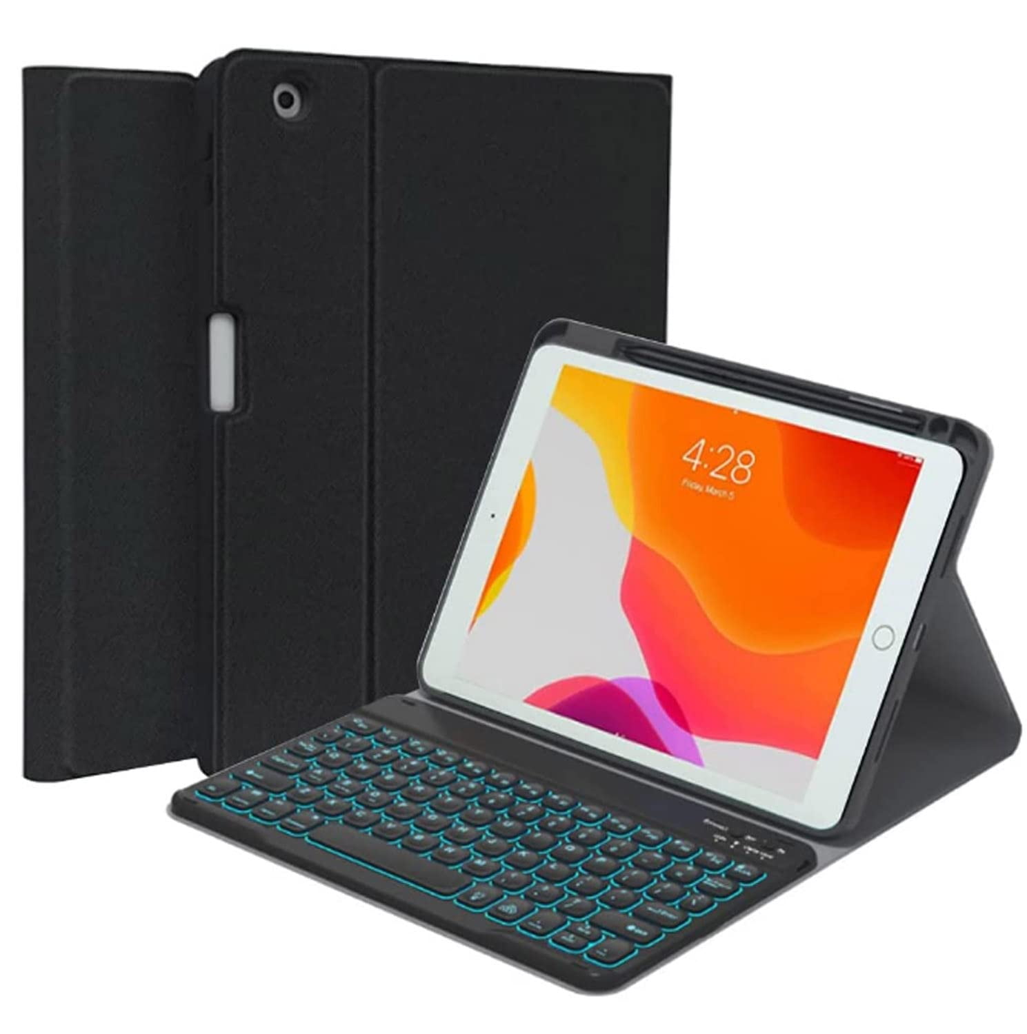 XZAMB Backlit Keyboard Case Compatible with iPad Pro 12.9-inch 2017 ...