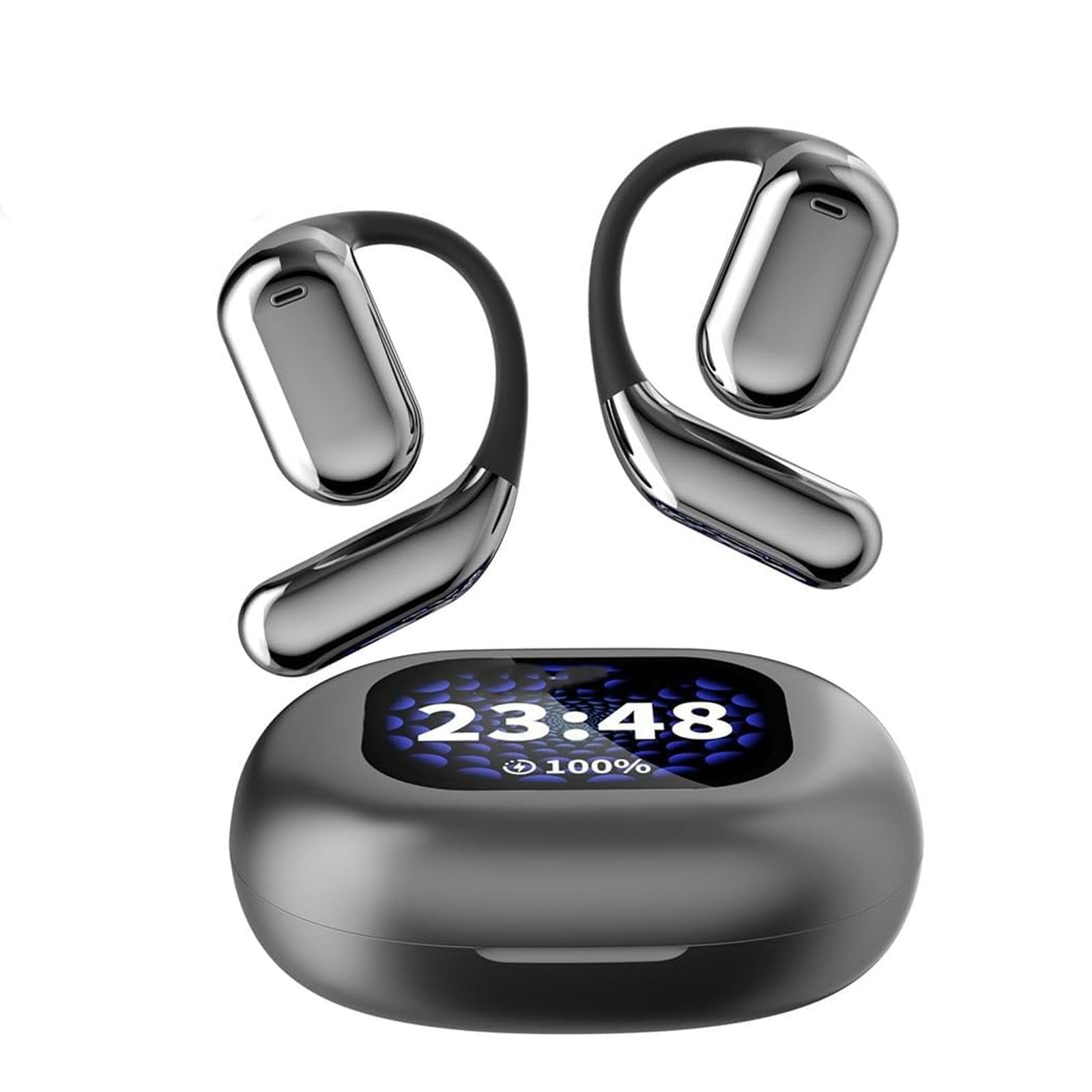 XZAMB Ear Buds, Intelligent Touch Screen Open Bluetooth Earphones ...