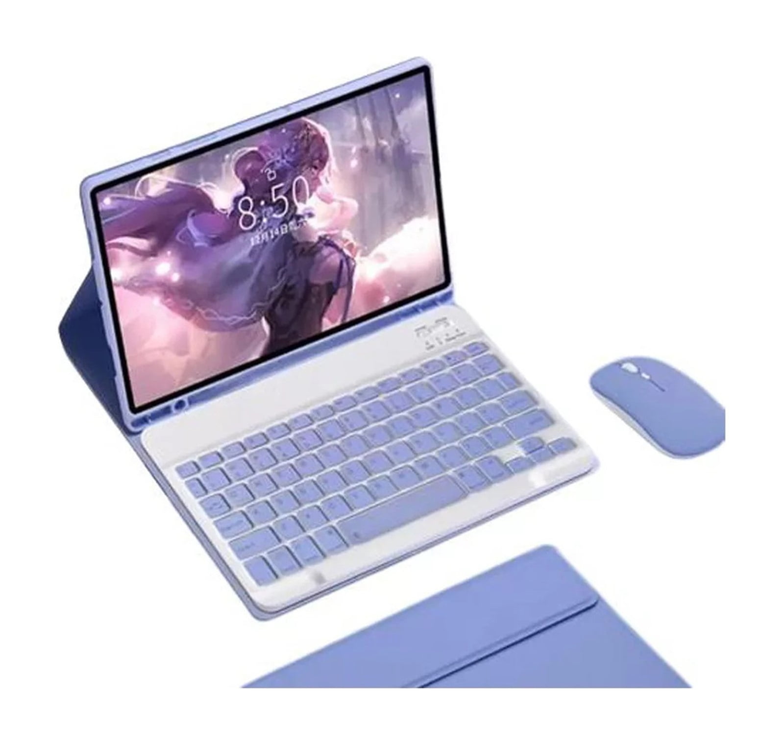 XZAMB Galaxy Tab A9+ Case with Keyboard and Mouse - Compatible with SM ...