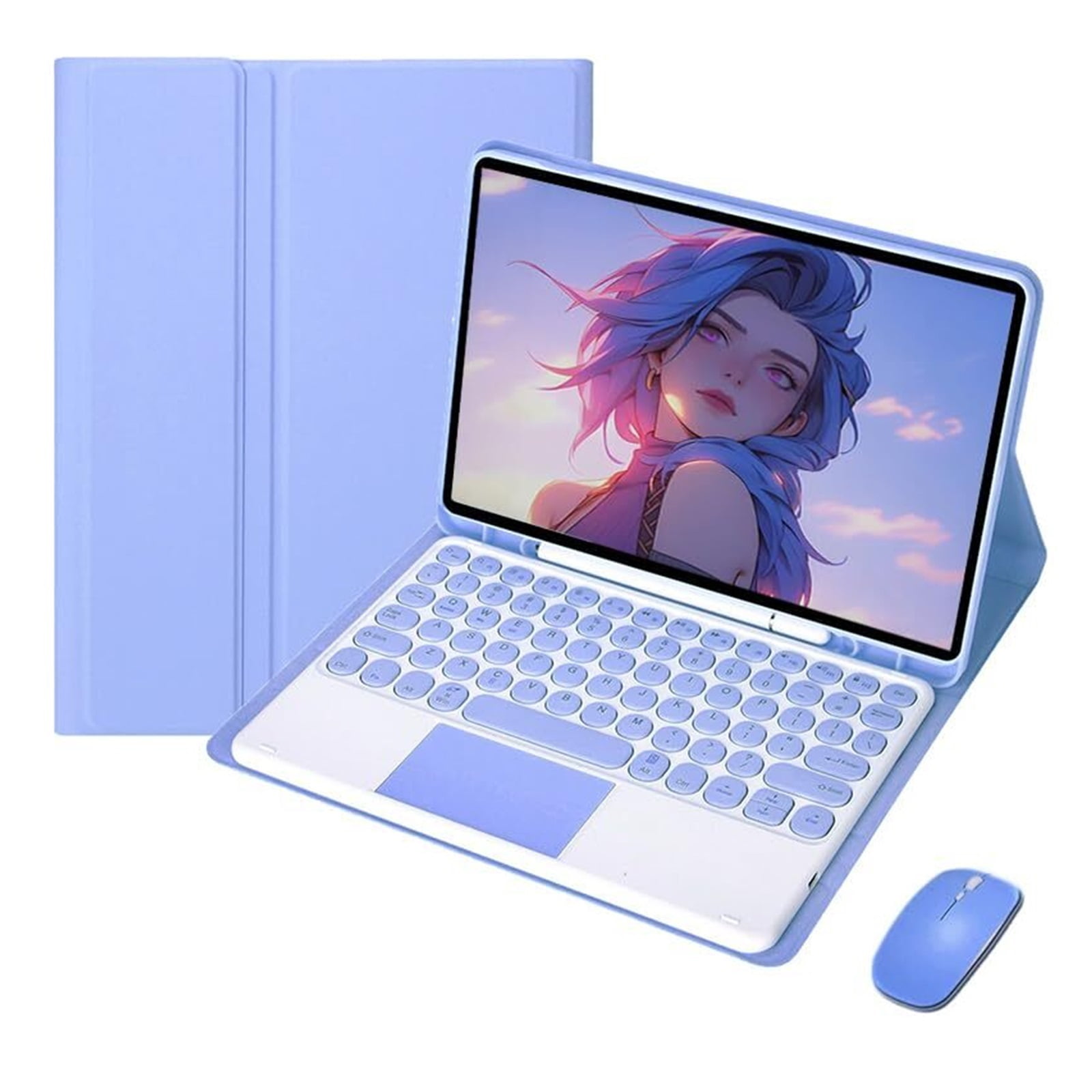 STYU Keyboard Case Compatible with Samsung Galaxy Tab A9 Plus 11",Slim ...