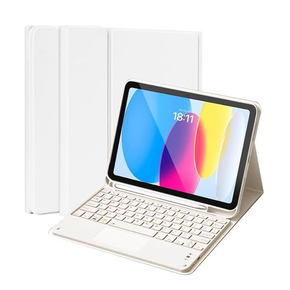 STYU Keyboard Case Compatible with iPad 10th Generation Case with ...