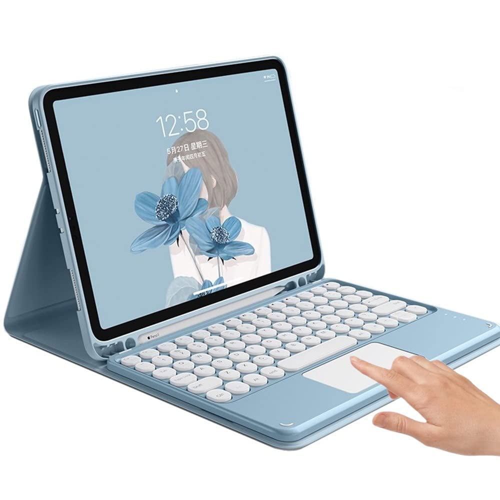 XZAMB Keyboard Case with Touchpad for Galaxy Tab S6 Lite 10.4 inch 2022 ...