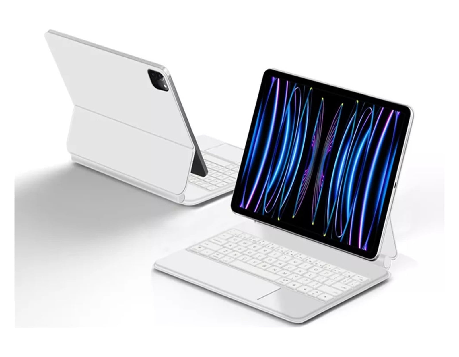 XZAMB Magic Keyboard Case compatible with iPad Pro 11 & iPad Air 5/4 ...