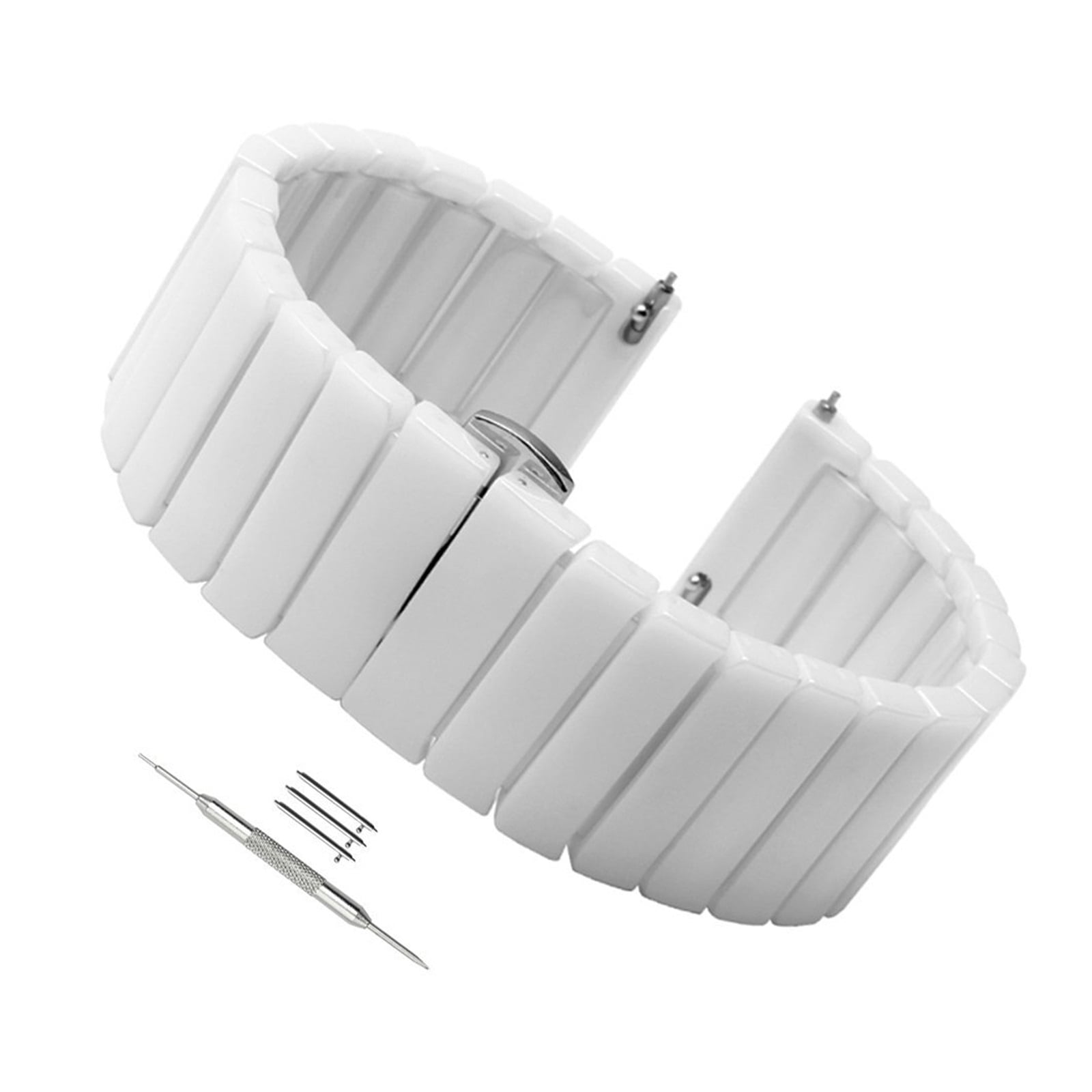 XZAMB Quick Release Ceramic Watch Band 20mm 22mm Watch Strap Butterfly ...