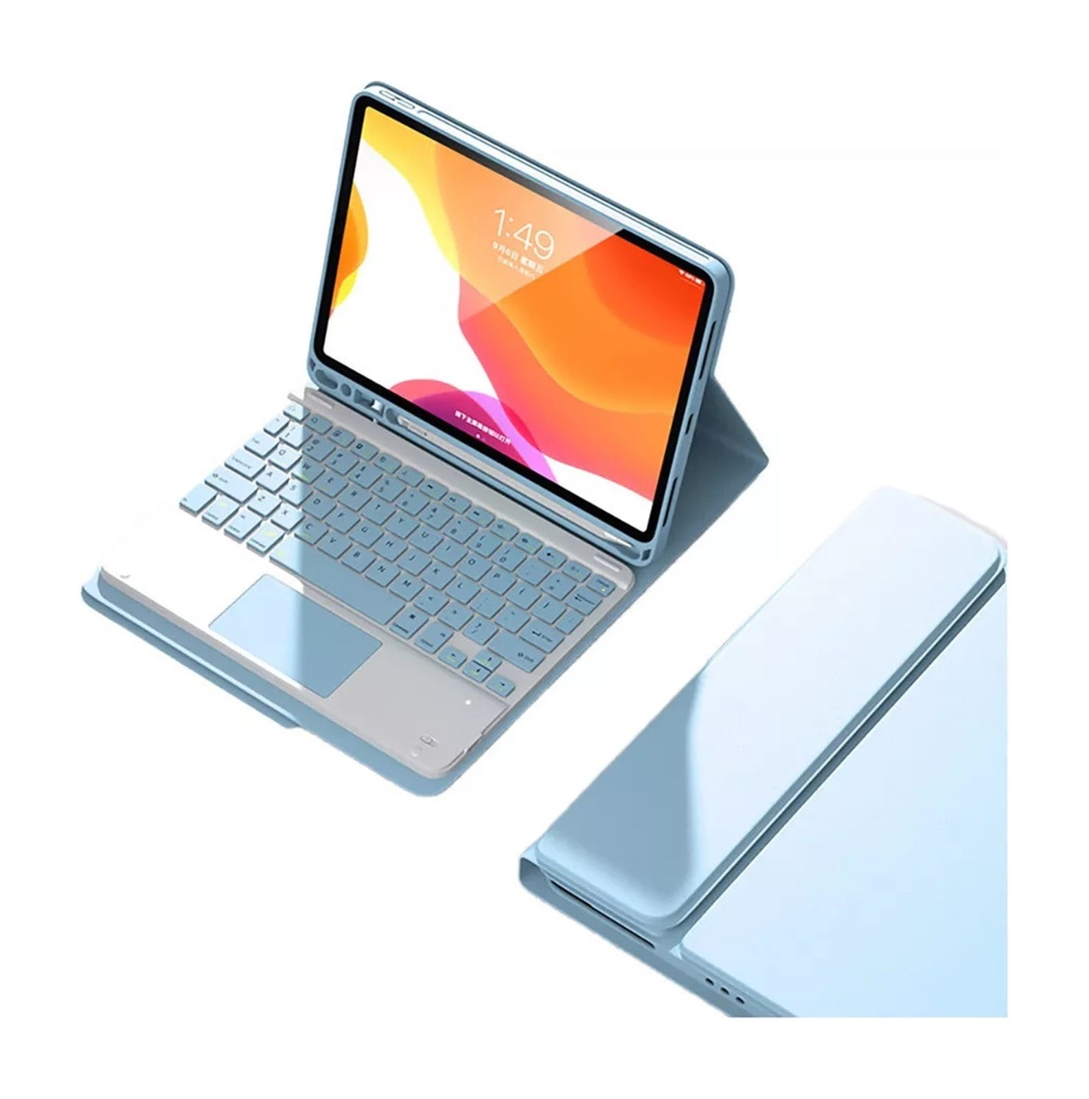 XZAMB Touch keyboard compatible with Galaxy Tab A9+ Plus 11 ...