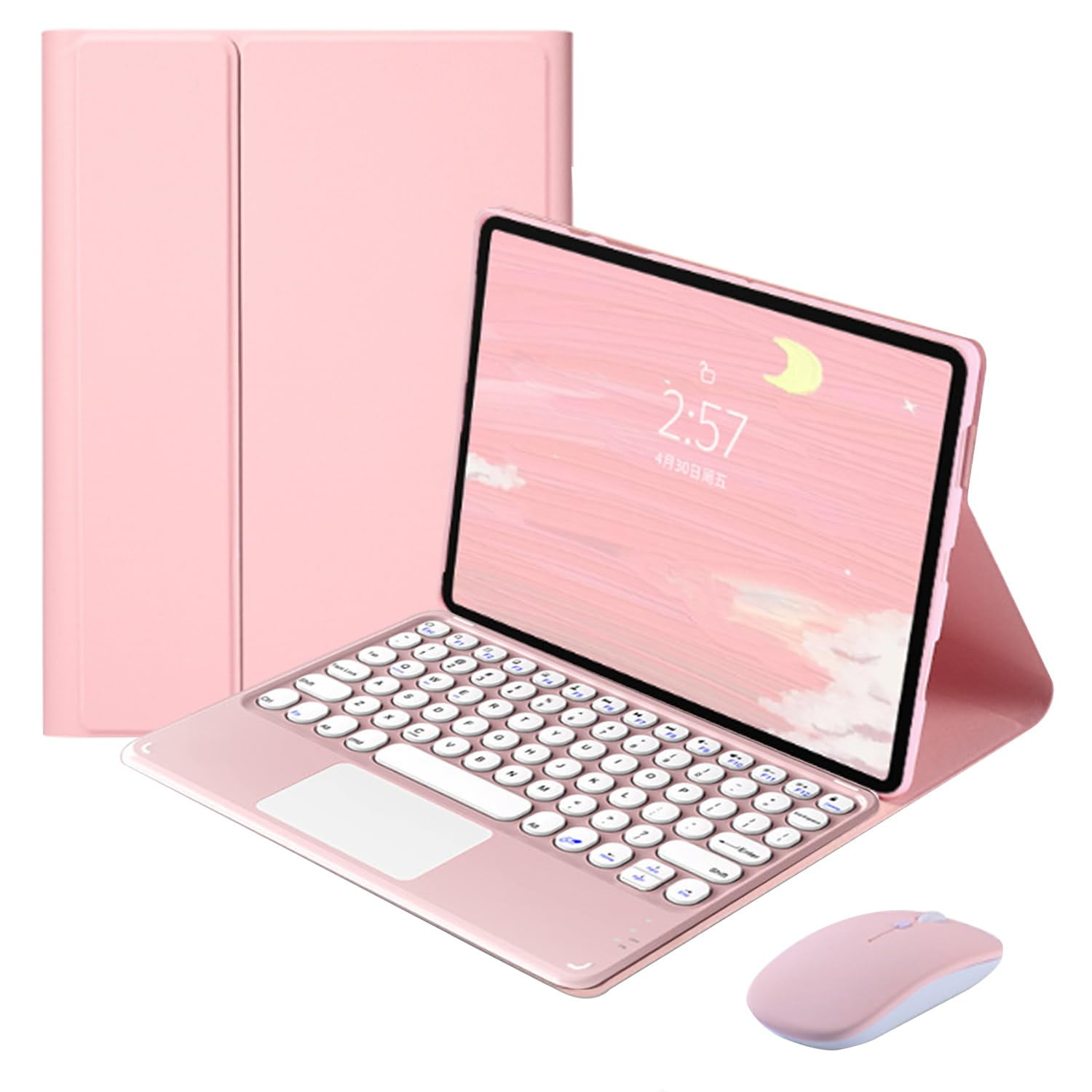 STYU Touchpad Keyboard Case with Mouse Compatible with Xiaomi Redmi Pad ...