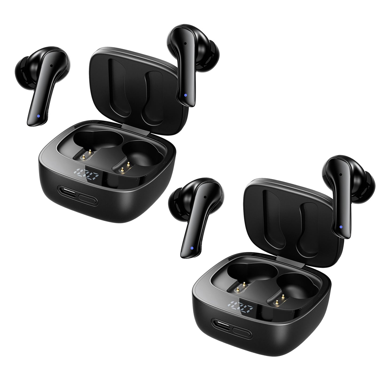 XZAMB True Wireless Earbuds, True Wireless in-Ear Earbuds with Charging ...