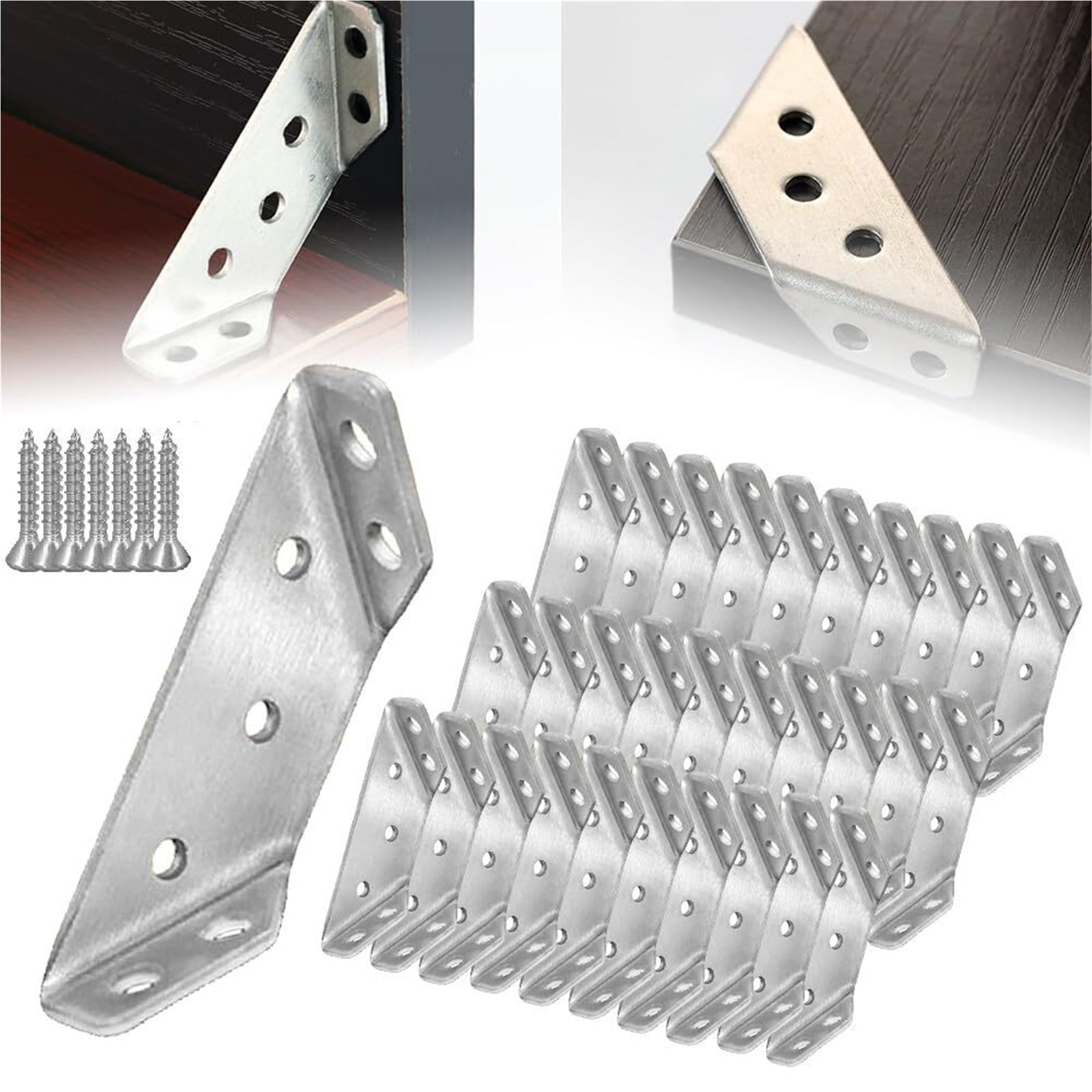 XZAMB Universal Furniture Corner Connector - Stainless Steel ...