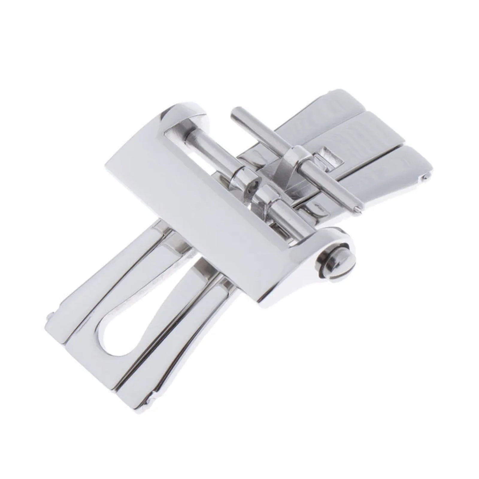 XZD Stainless Steel Push Button Deployment Clasps Buckle Wristwatch ...