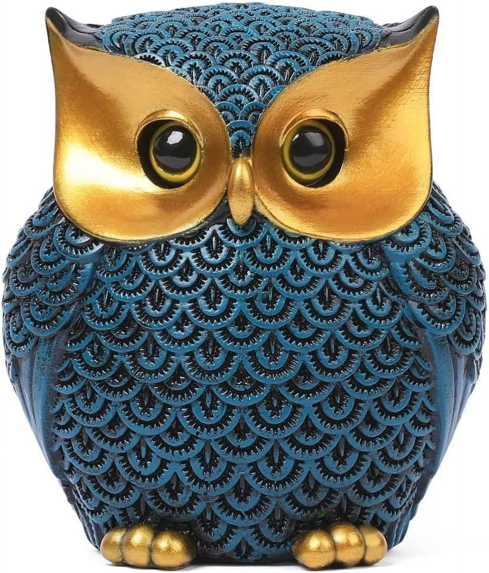XZJ Owl Decor Home Décor Accents Small Decor Items for Shelf Owl ...