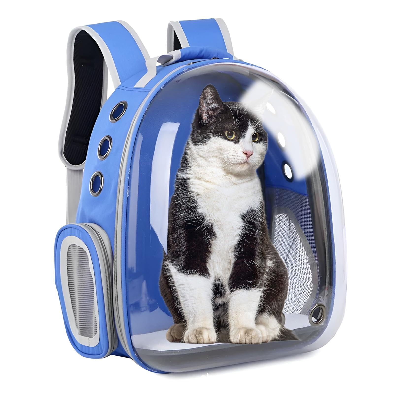 XZKING Cat Backpack Carrier Bubble Bag, Transparent Space Capsule Pet ...