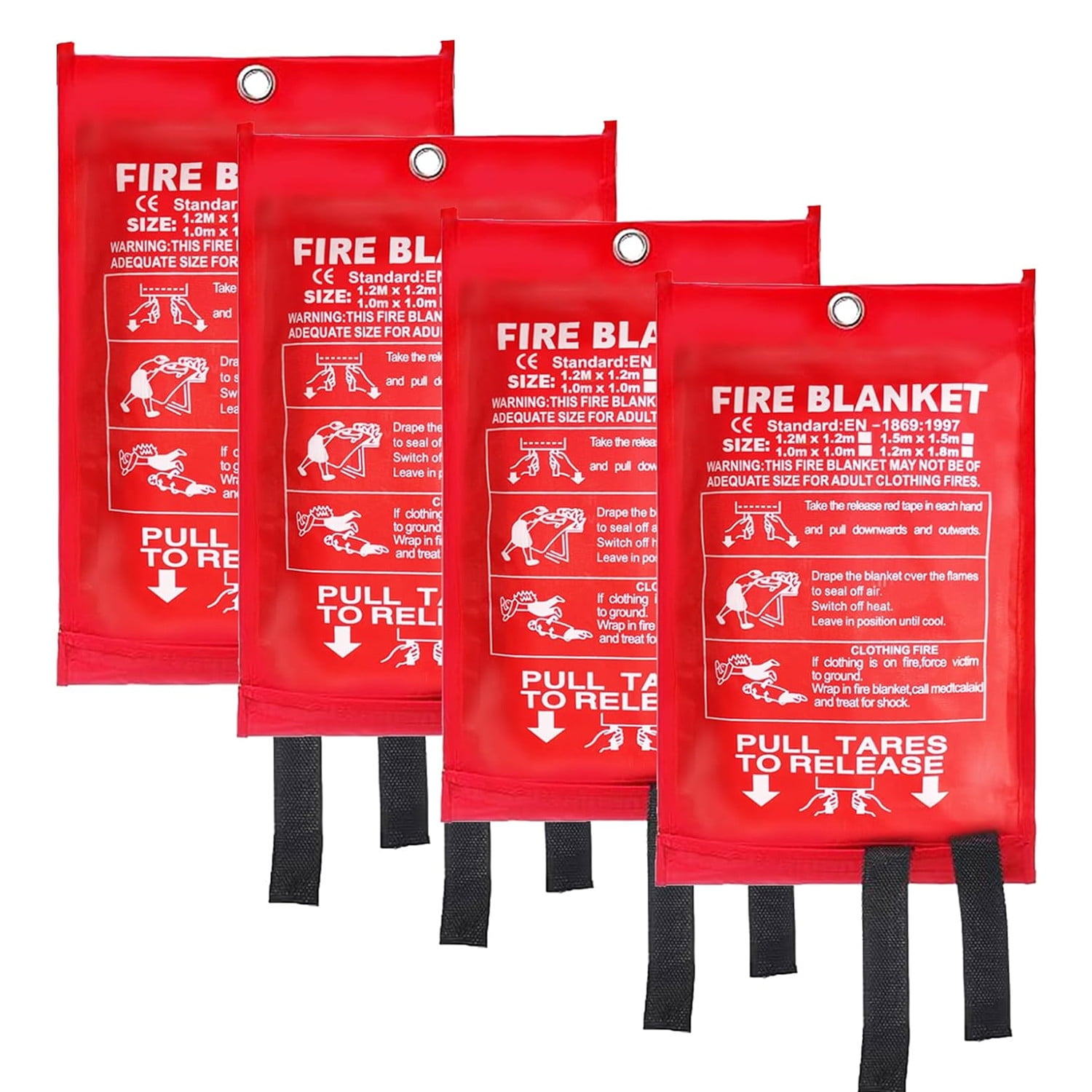 XZKING Emergency Fire Blanket Hero Fireproof Blanket Protection for ...