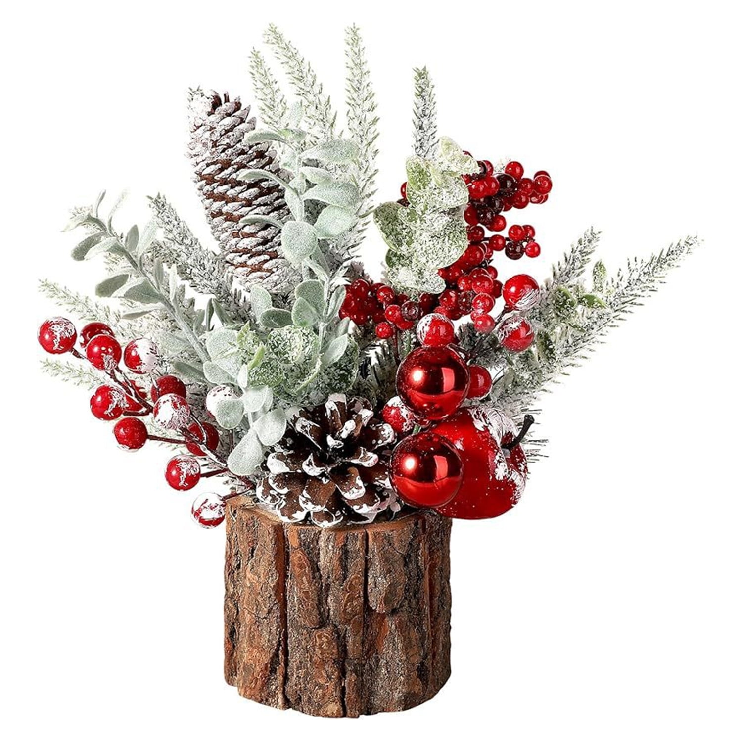 XZKING Small Christmas Tree Tabletop Artificial Mini Christmas Tree ...