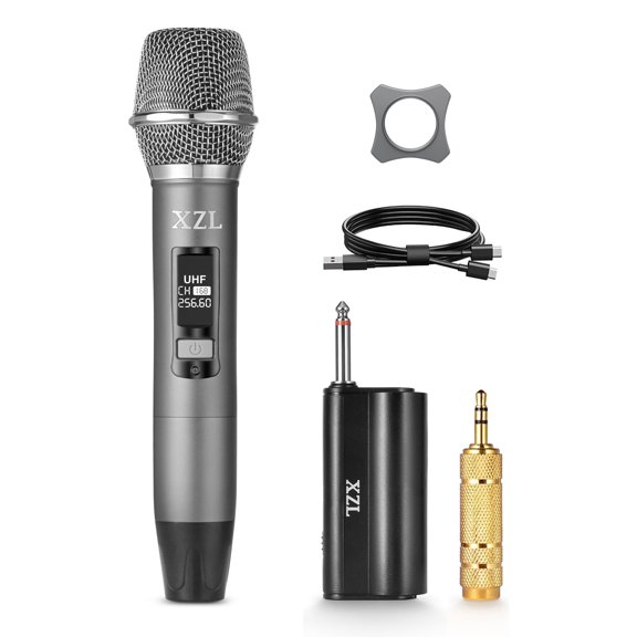 RockJam 10-Watt Portable Karaoke Machine with Bluetooth, Aux, Wireless ...