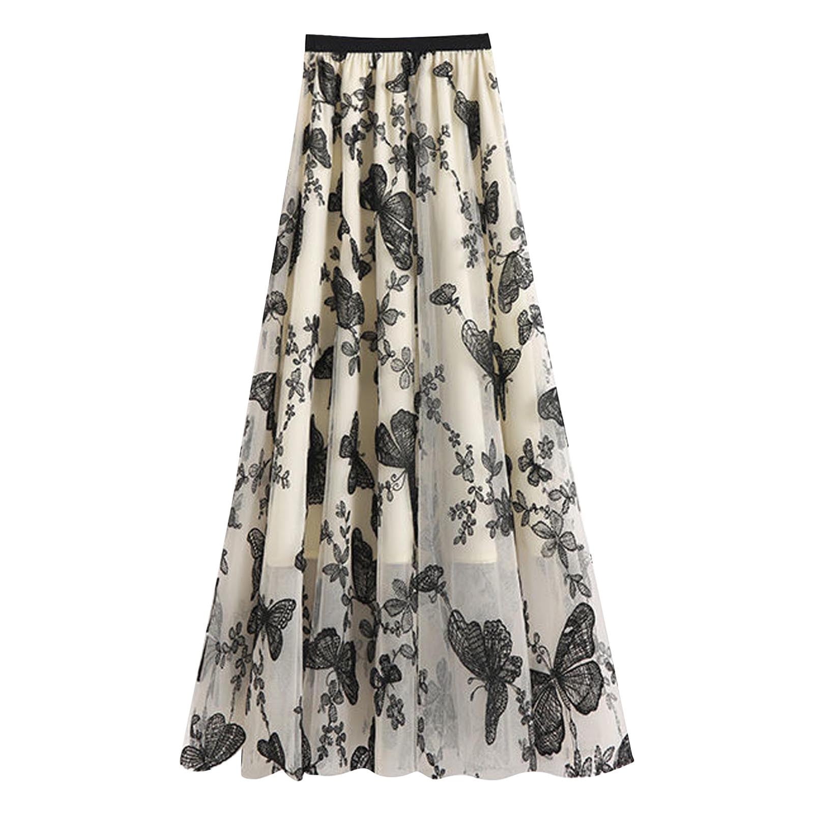 XZNGL Womens Skirts for Summer Long Skirts for Women Summer Women ...