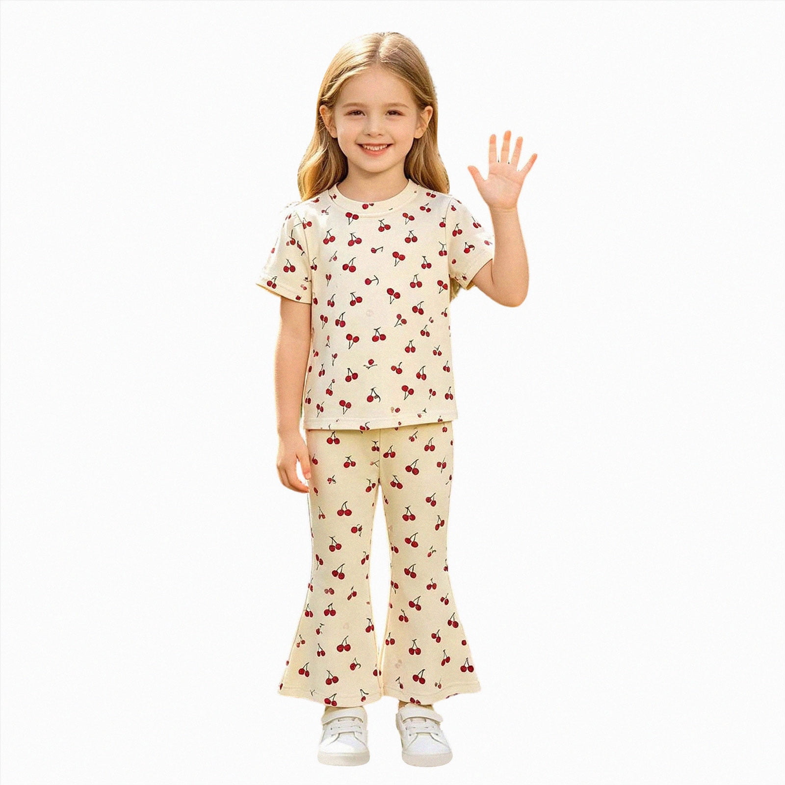 XZNPDUCQ 7-8 Years Teen Girls' Spring And Summer Simple And Cute Small ...
