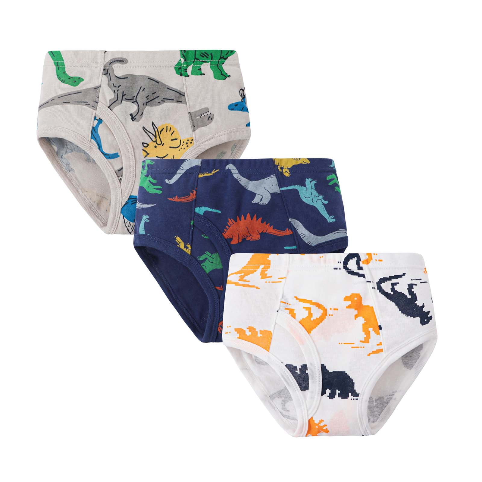 XZNPDUCQ Kids Children Boys Underwear Cute Print Boxer Briefs Triangle ...