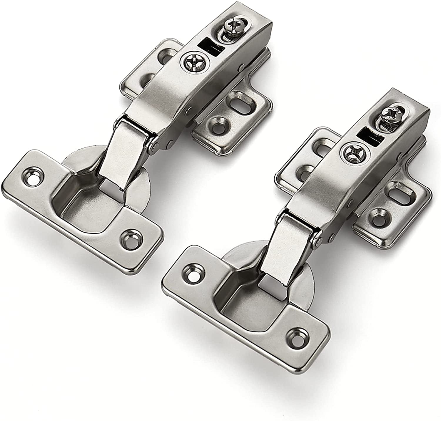 XZQFDC60 Pack 30 Pairs European Kitchen Cabinet Hinges Soft Close Full ...
