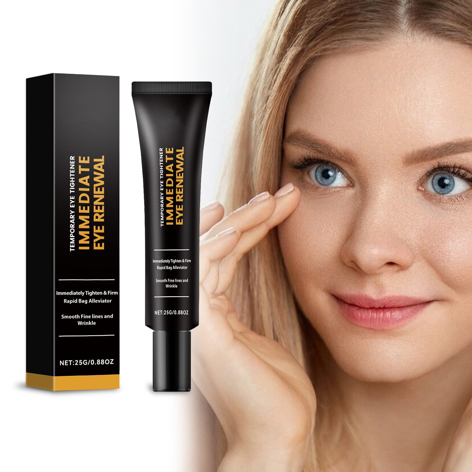 XZSMGS Instant Temporary Eye Tightener: Reduces Under Eye Bags, Dark Circles & Puffiness, Anti ...