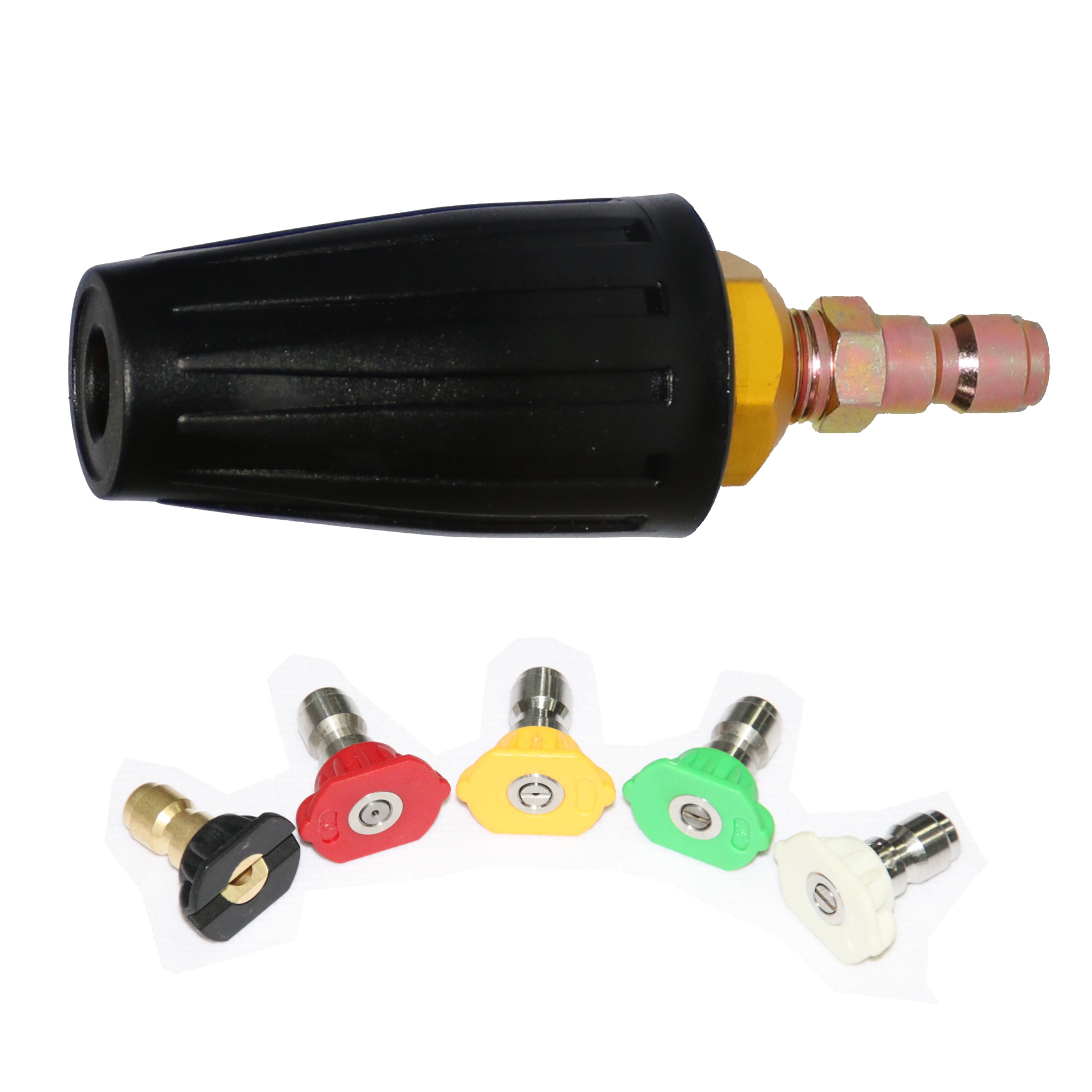 XZT 3000 PSI 4 GPM Power Washer with Rotating Turbo Nozzle and 5 Spray ...