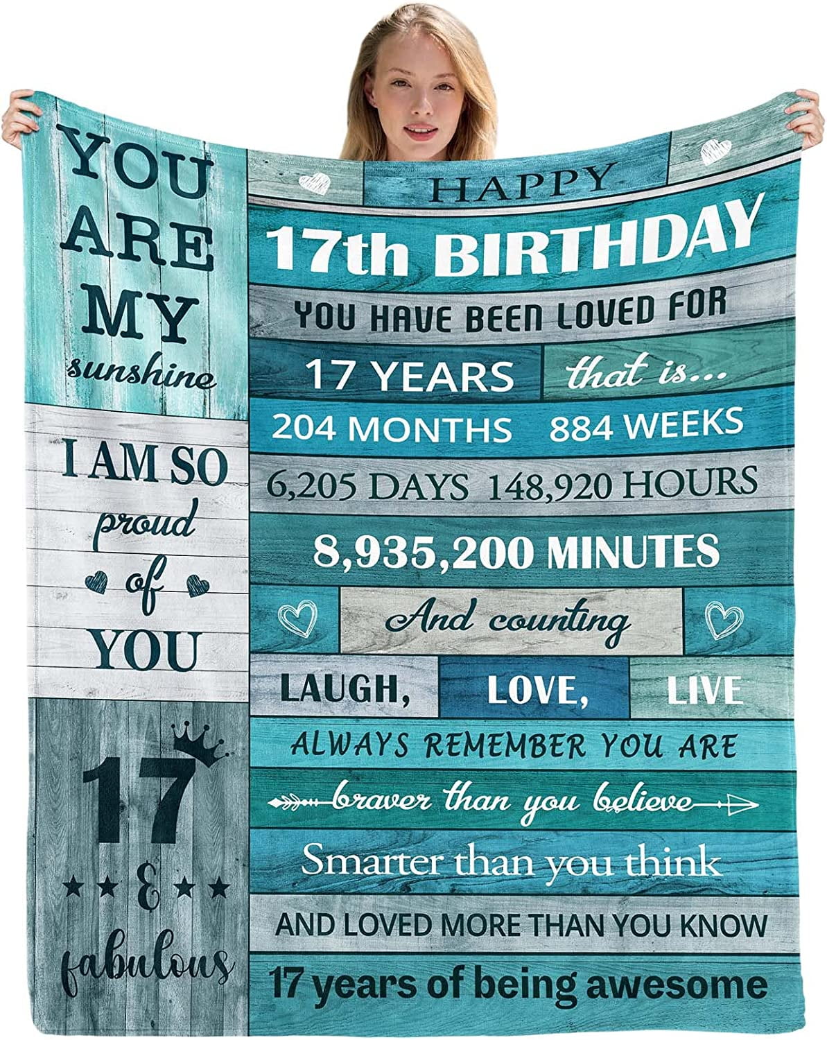 XZYG 17th Birthday Gifts for Girls 17 Year Old Girls Gifts Ideas 17th ...