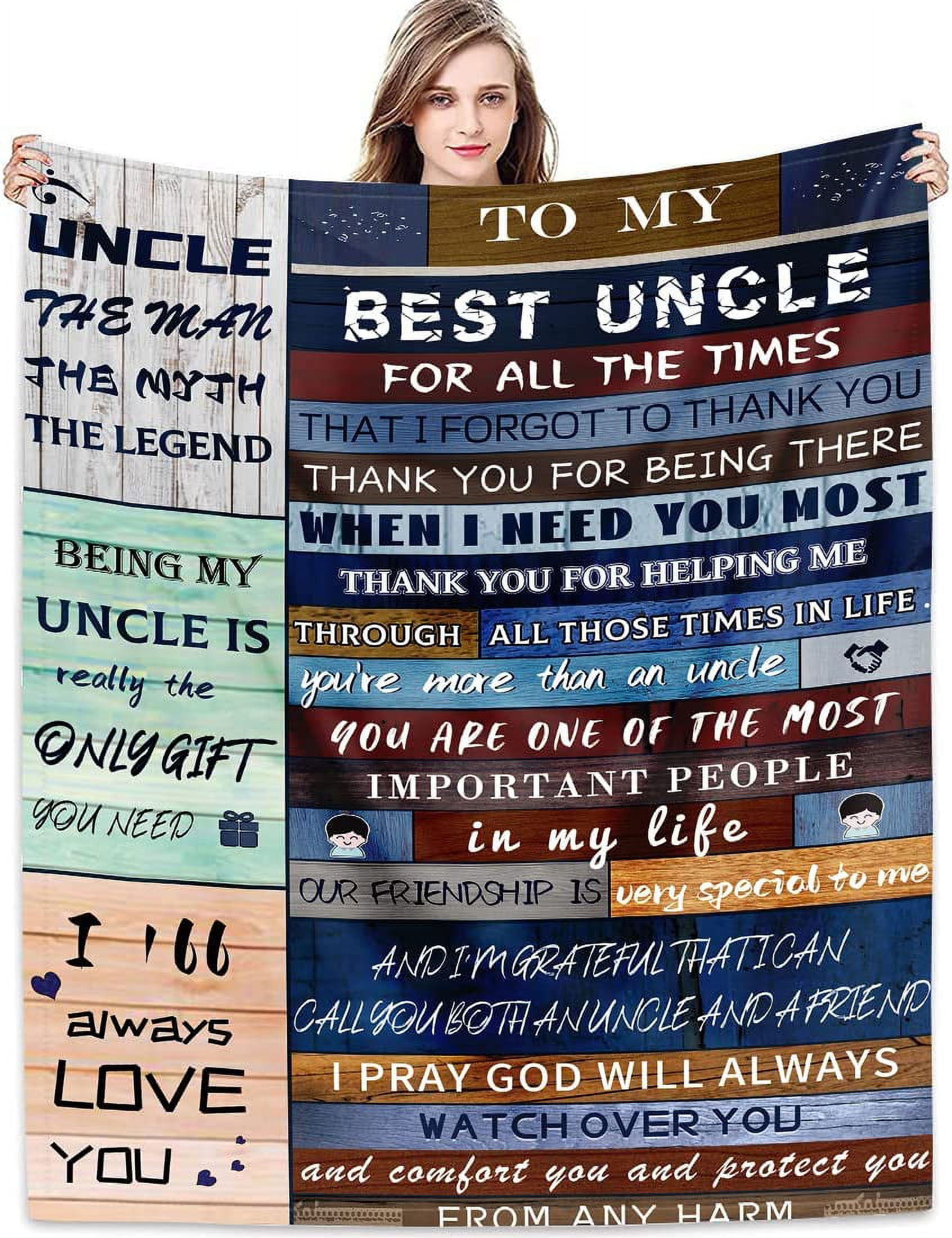XZYG Uncle Gifts Uncle Birthday Gifts from Niece and Nephew Best Uncle ...