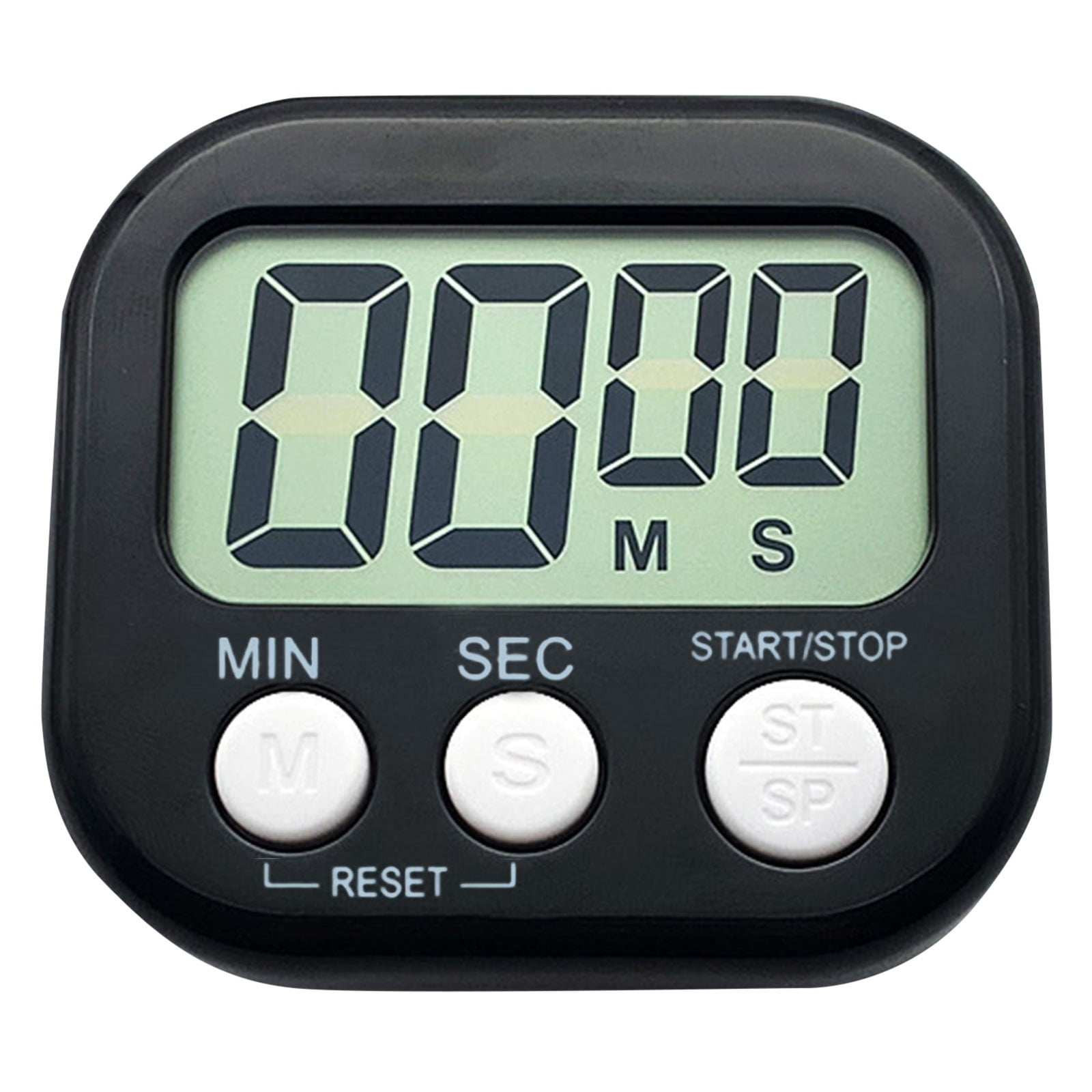 XZYYR 1Pack Small Digital Kitchen Timer Back And ON/Off Minute Second ...