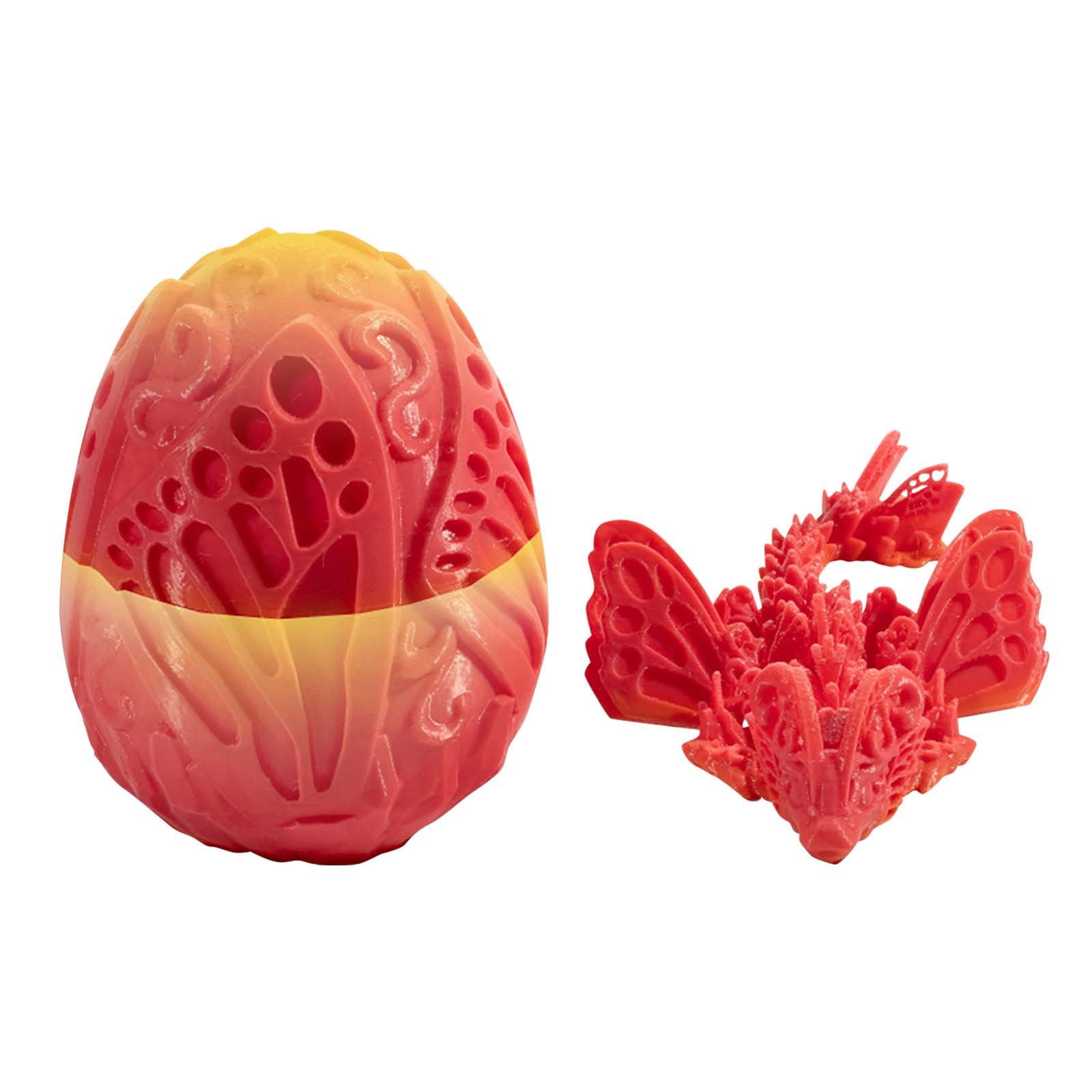 XZYYR 3D Printed In Egg Articulated With Egg Home Executive Desk Toys ...