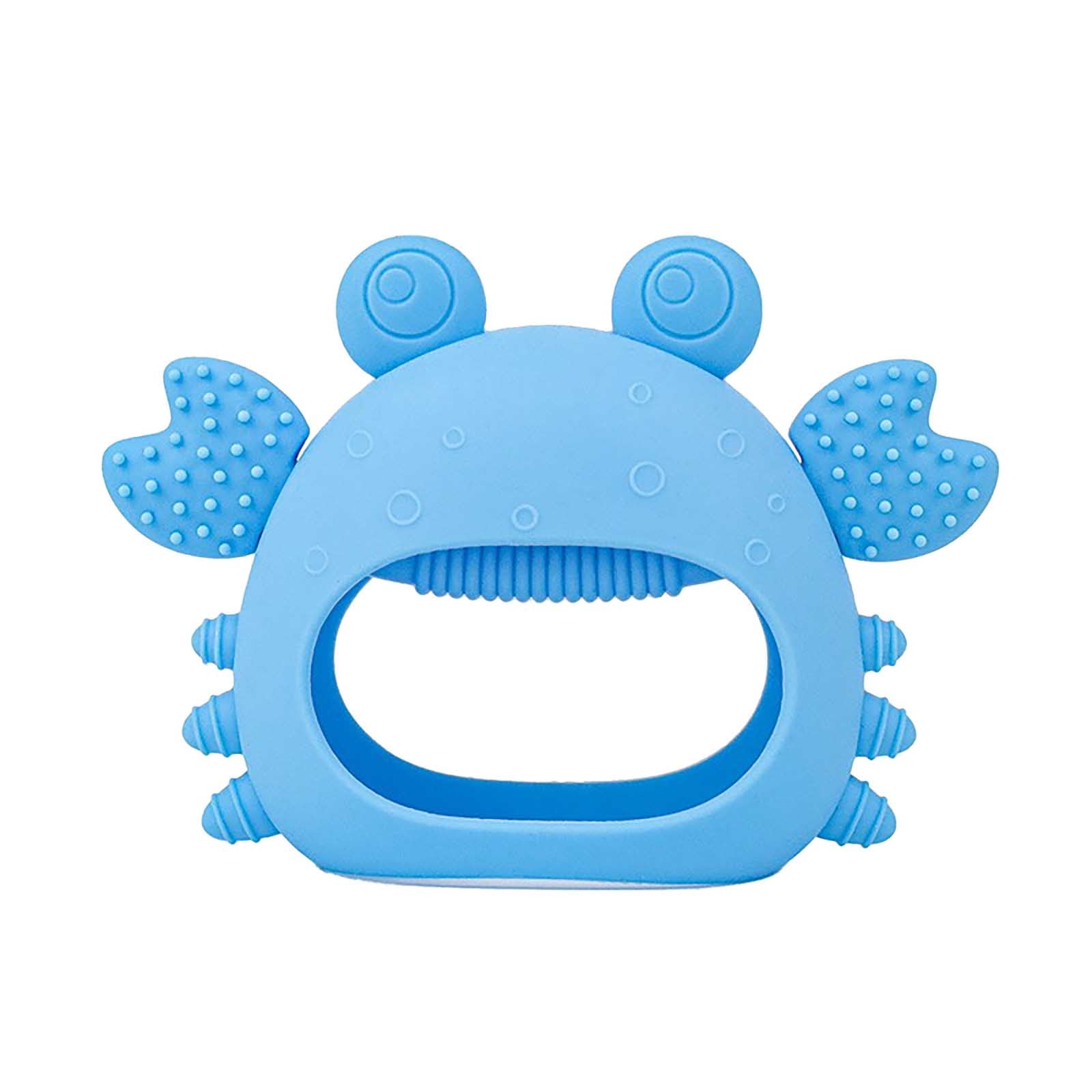 XZYYR Baby Teething Toy for 0-6 6-12 Months, Food Grade Silicone ...