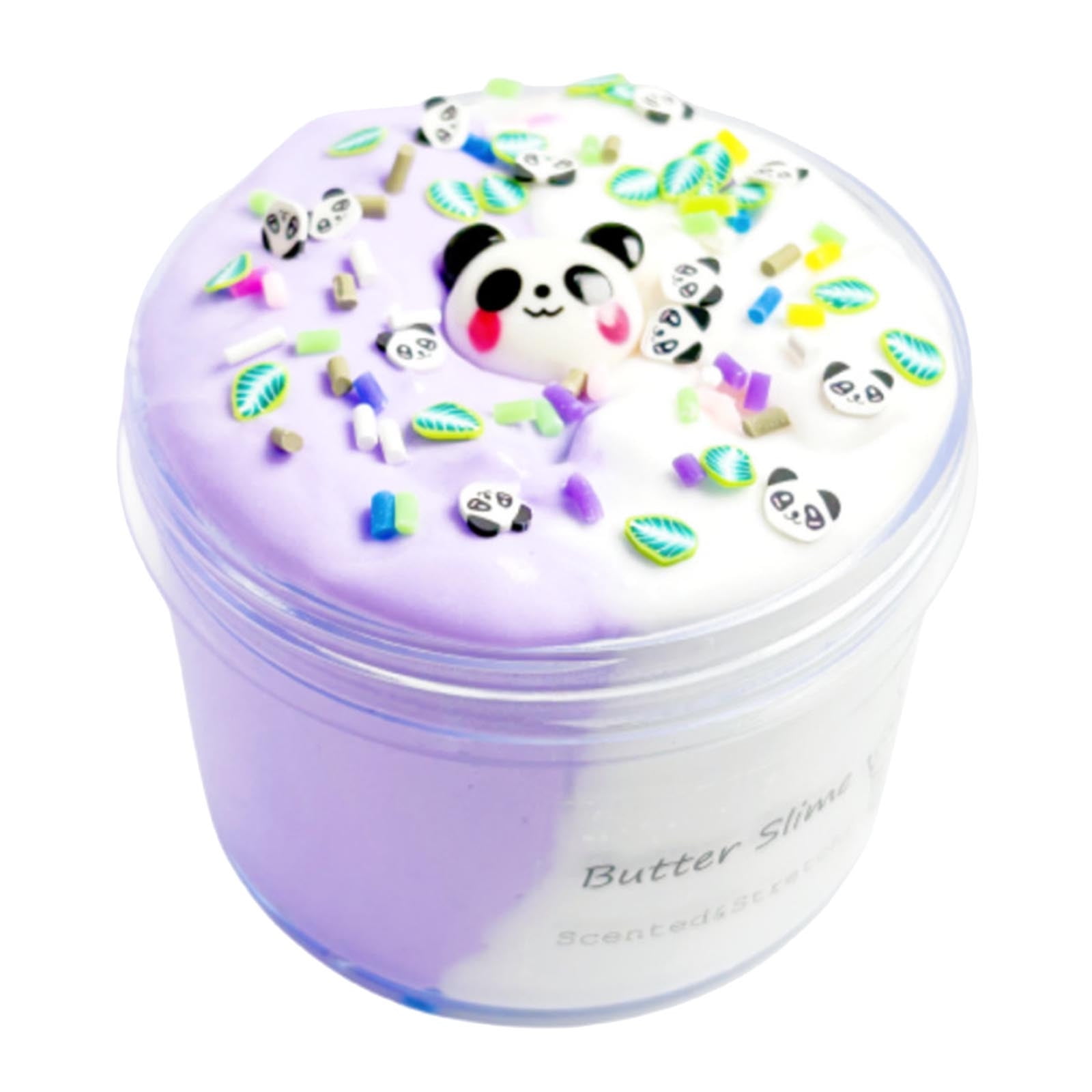 XZYYR Cloud Slime Kit with Blue Cake and Pink Charms, Scented DIY Slime ...