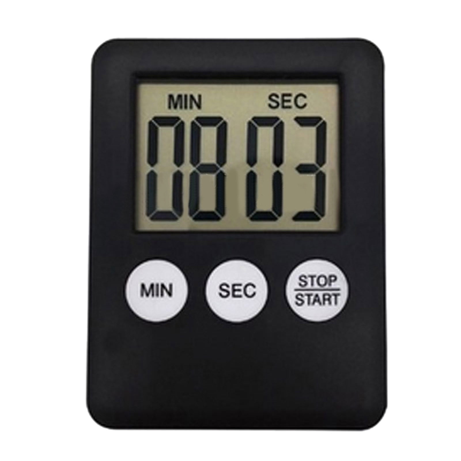 XZYYR Digital Kitchen Timer With Large Led Display Count Up Countdown ...