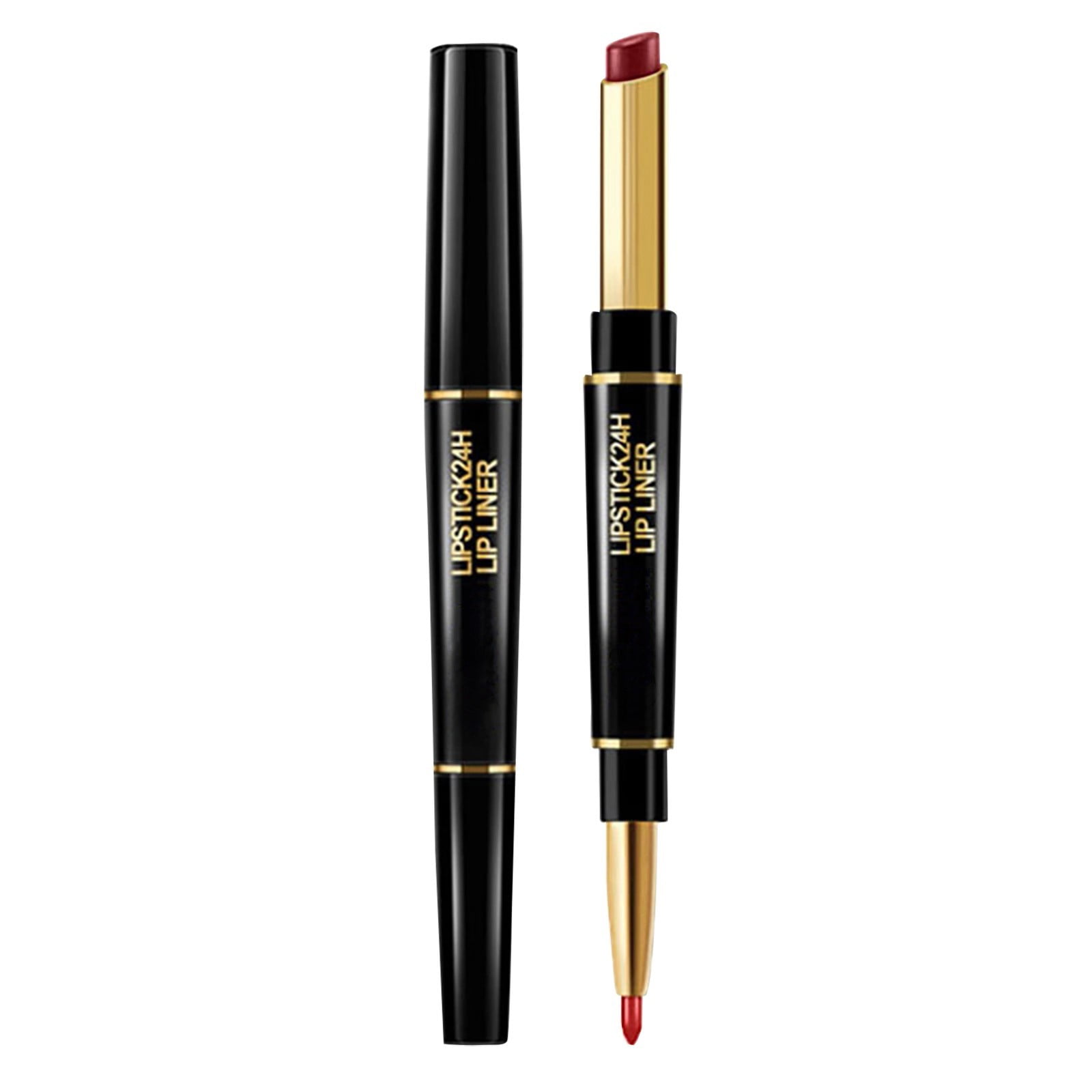 XZYYR Double In 1 Lasting 2 Durable Long Velvet Liner With Lip Lipstick ...