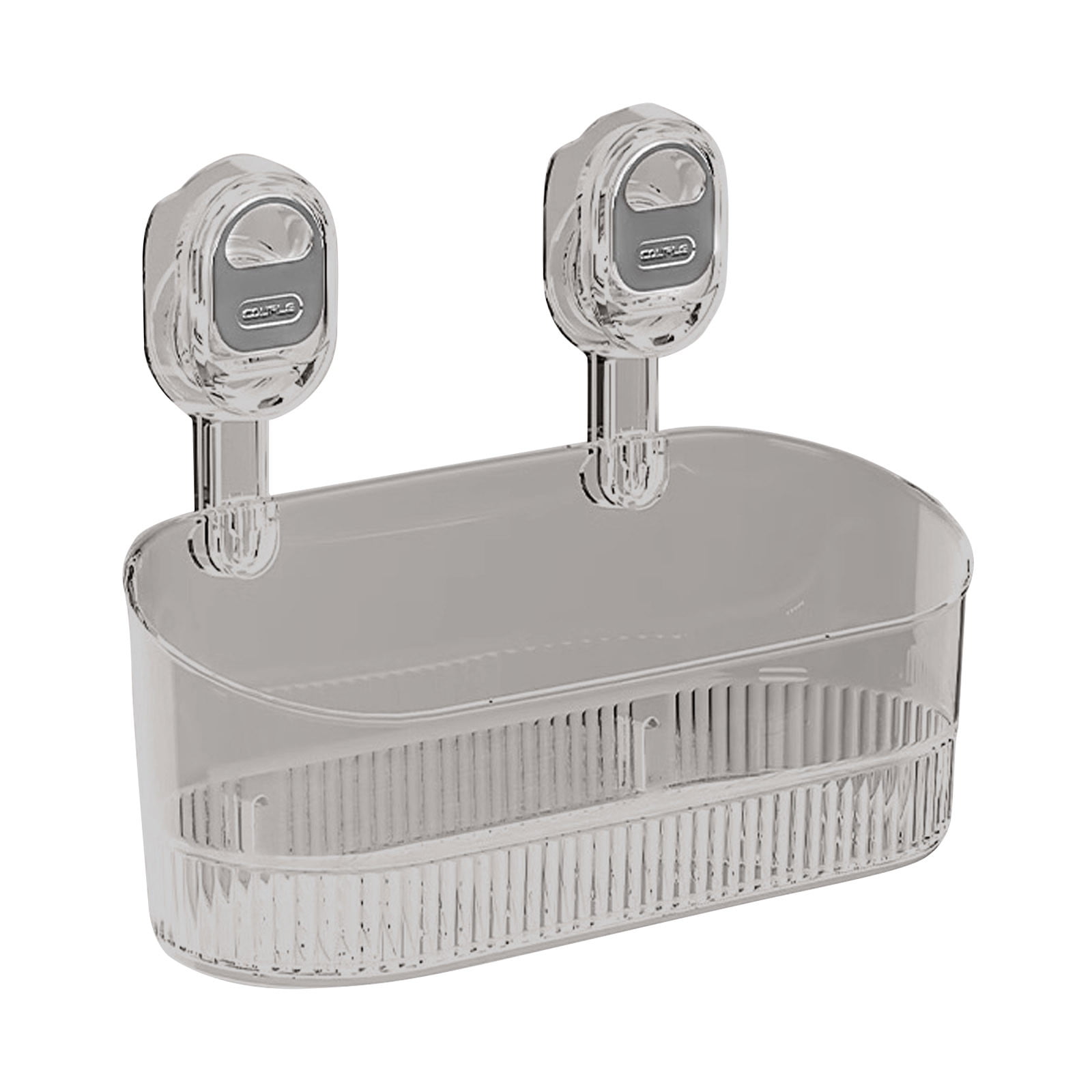 XZYYR No Drill Bathroom Suction Storage Large Capacity & Strong Load ...