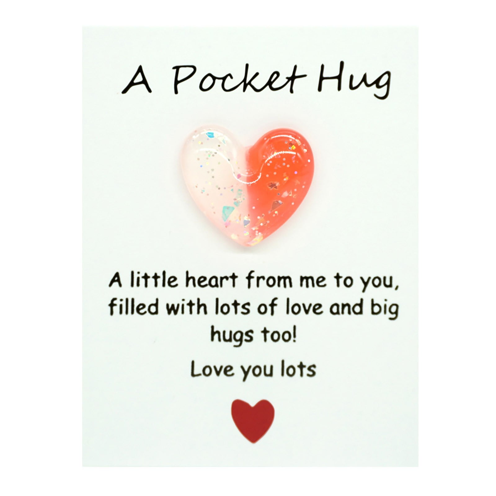 XZYYR Pocket Hug Encouragement Cards And Heart Shaped Pocket Hug ...