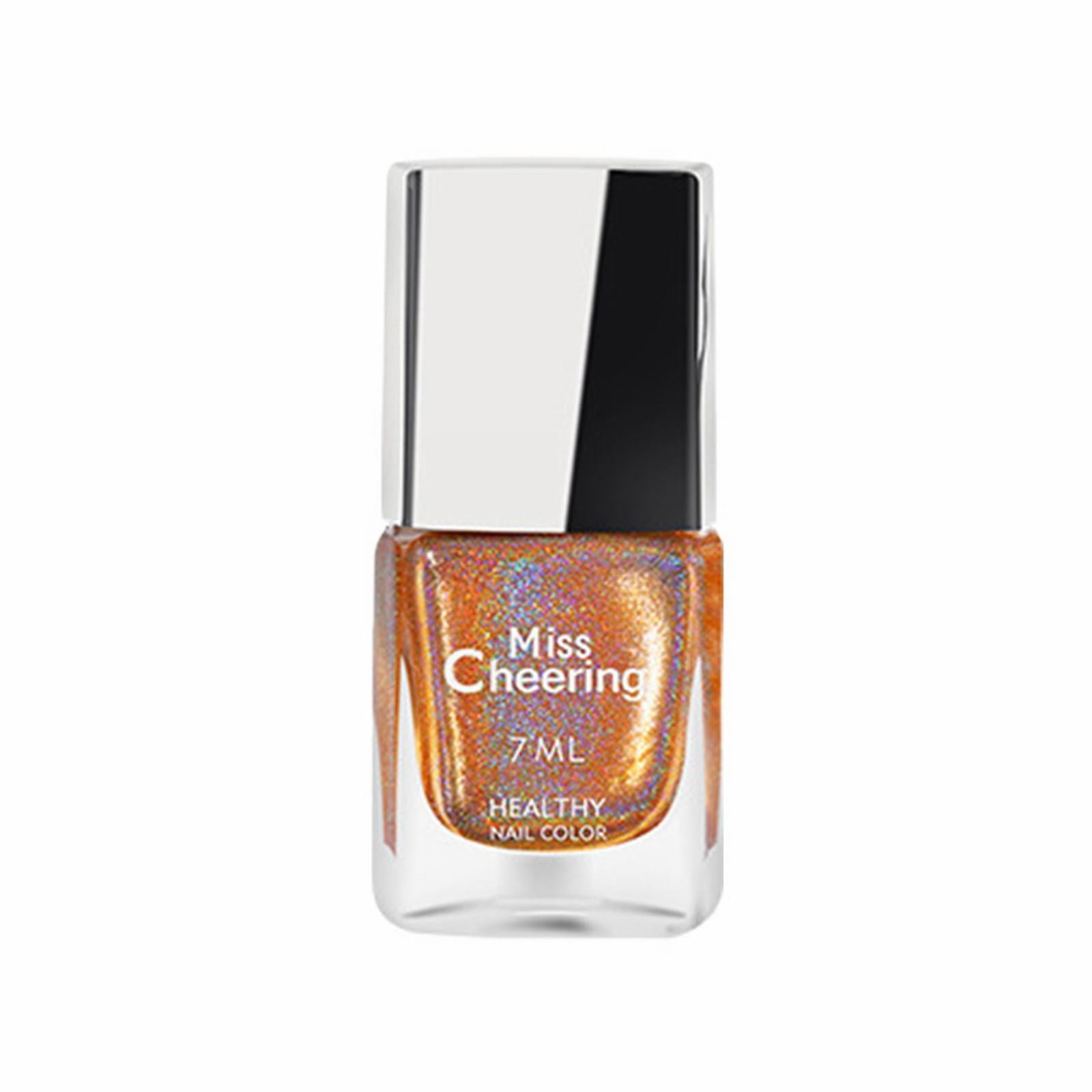 XZYYR Sequin Nail Polish Colorful Nail Polish 7ml on Short Nails Kid ...