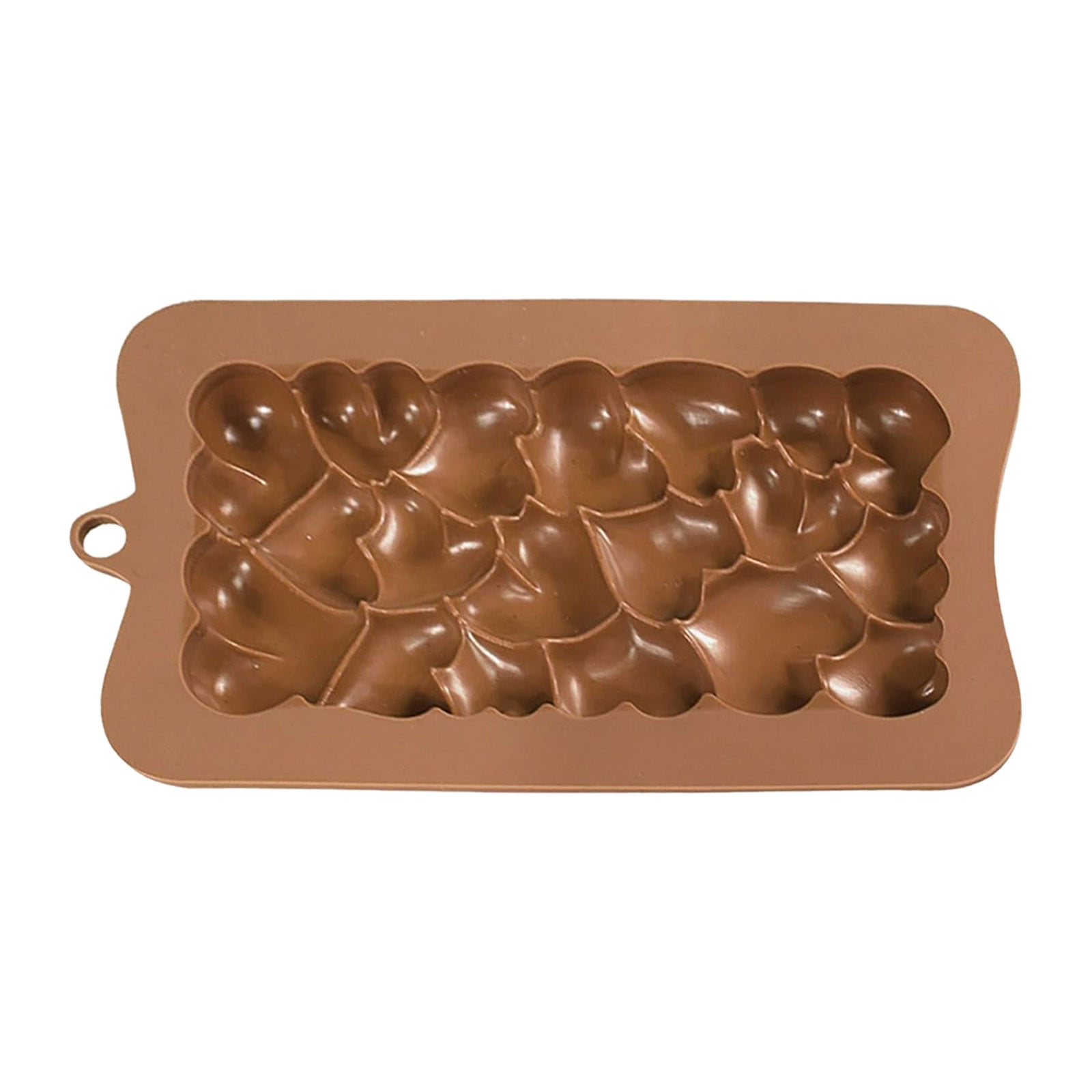 XZYYR Silicones Chocolate Textures & Heart Chocolates Bar Easy To ...