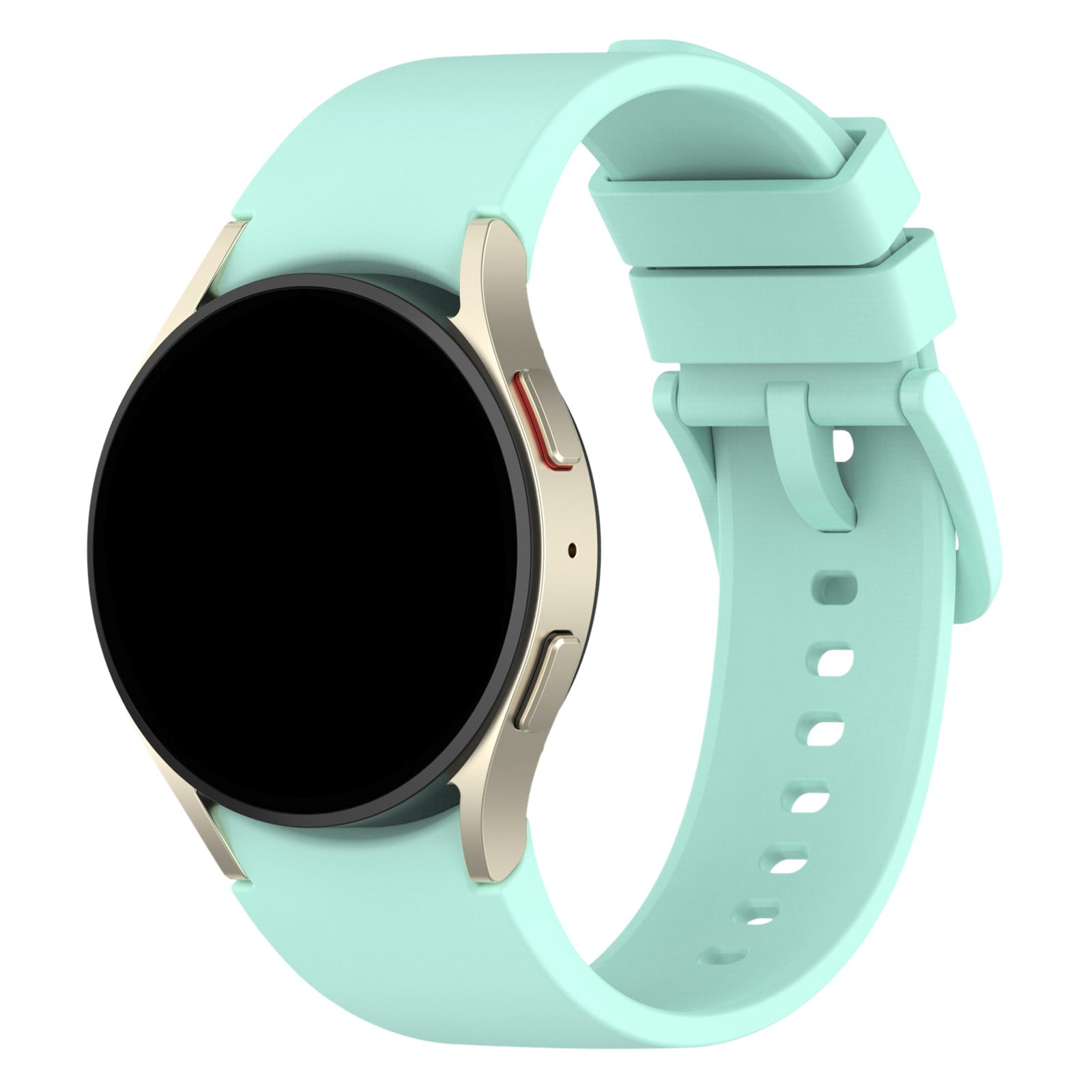 XZYYR Universal Size Silicone Sweatproof Smartwatch Solid Color Band ...