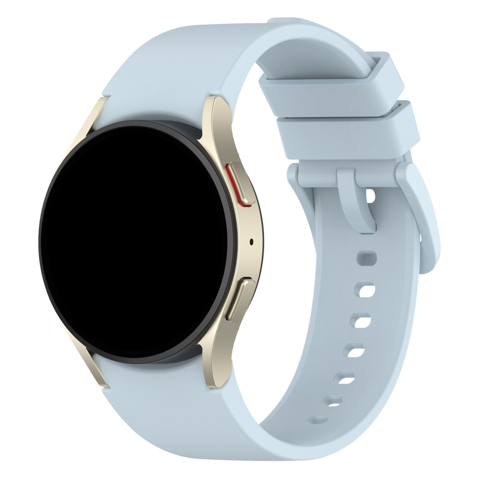 XZYYR Universal Size Silicone Sweatproof Smartwatch Solid Color Band ...