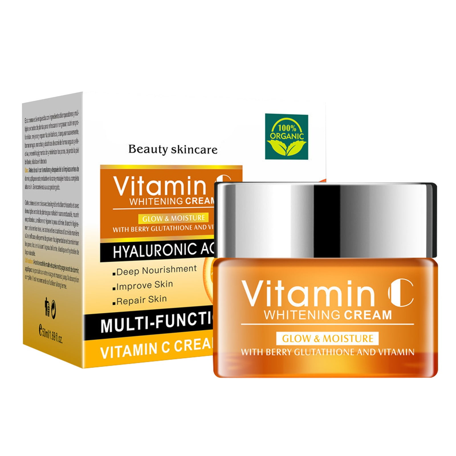 XZYYR Vitamin C Face Moisturizer, Turmeric Vitamin C Face Cream, Anti-aging Hydration Skin ...