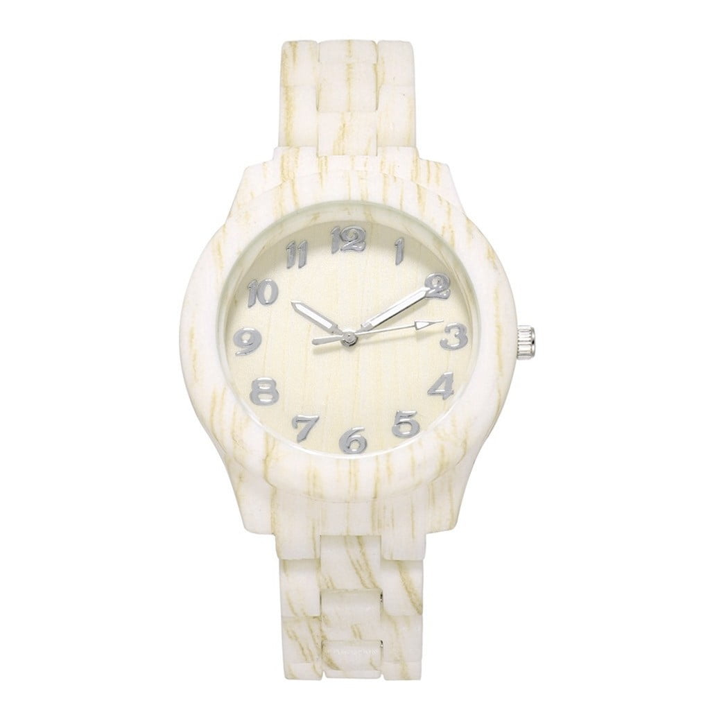 XZYYR Watch Men's Watch Quartz High End Wood Grain Grain Fashion ...