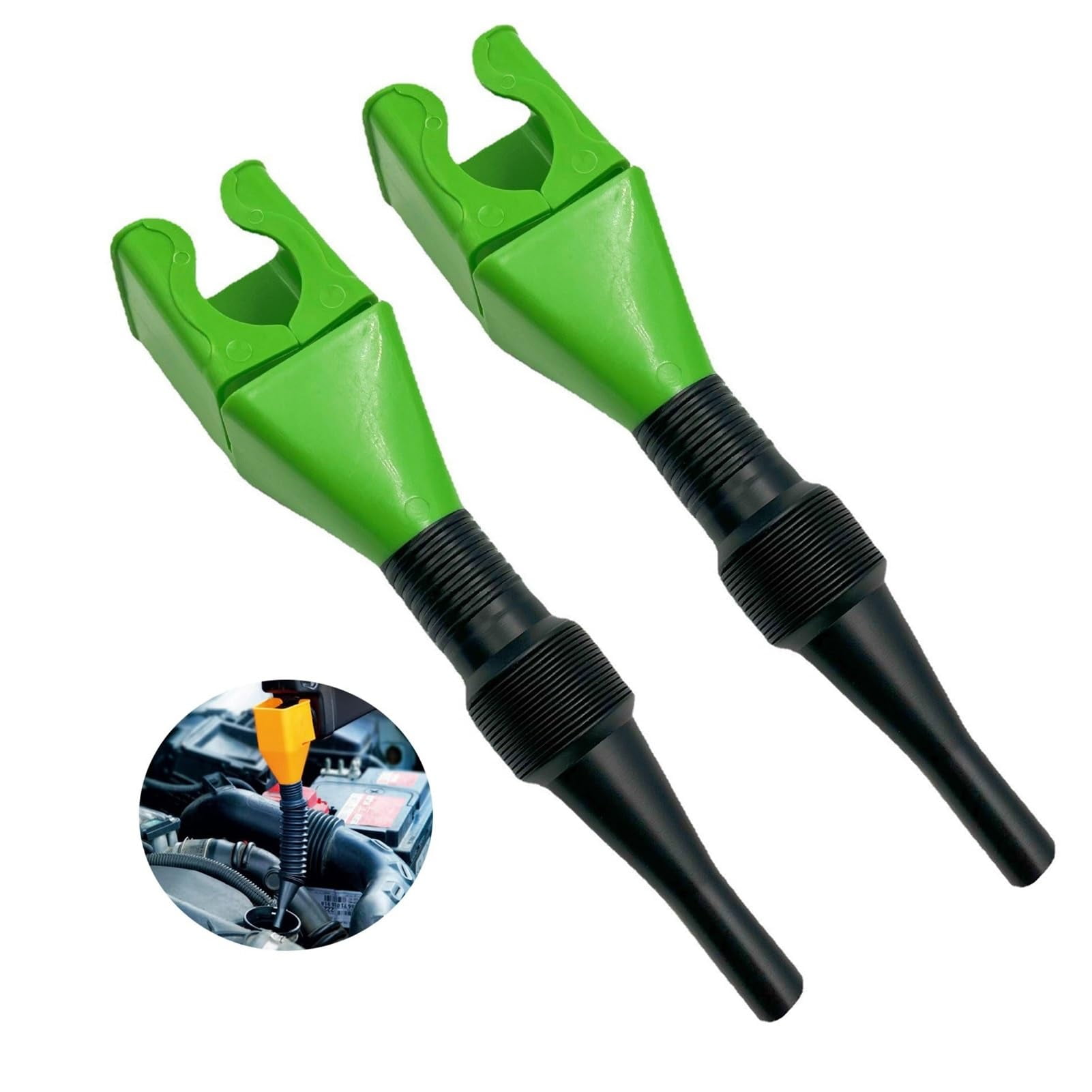 XZZ 2025 New Retractable Auto Flexible Draining Tool Snap Funnel ...