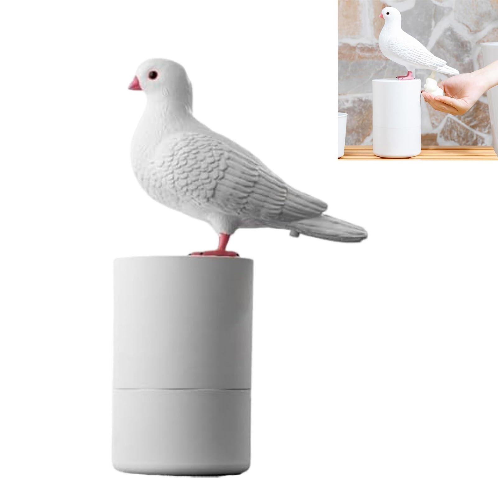 XZZ Automatic Foaming Soap Dispenser, Funny Pigeon Hand Soap Foam ...