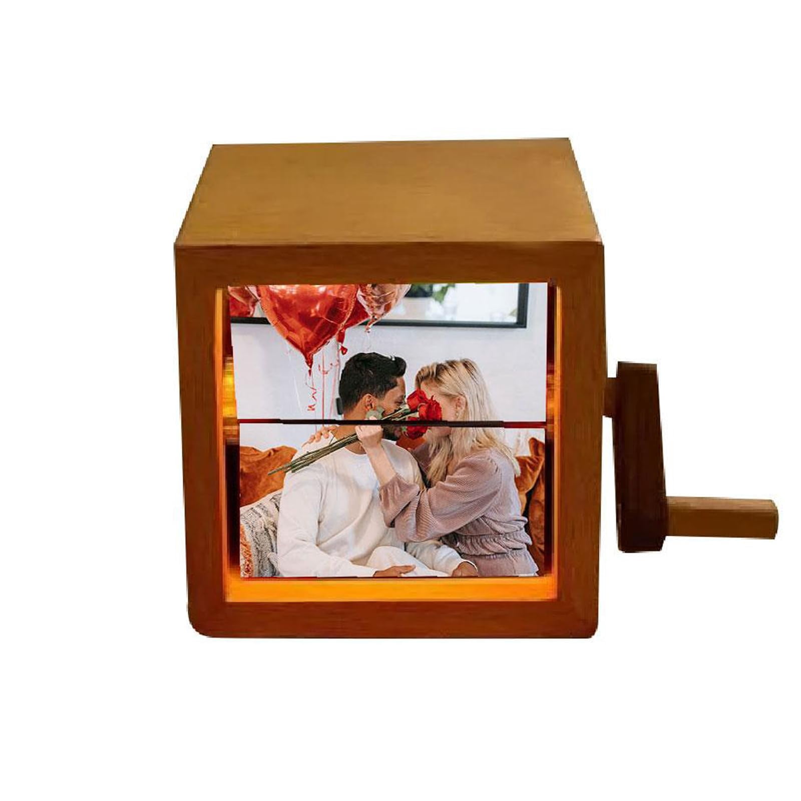 XZZ Hand Crank Photo Album, Custom Animation Machine Mechanical Hand ...